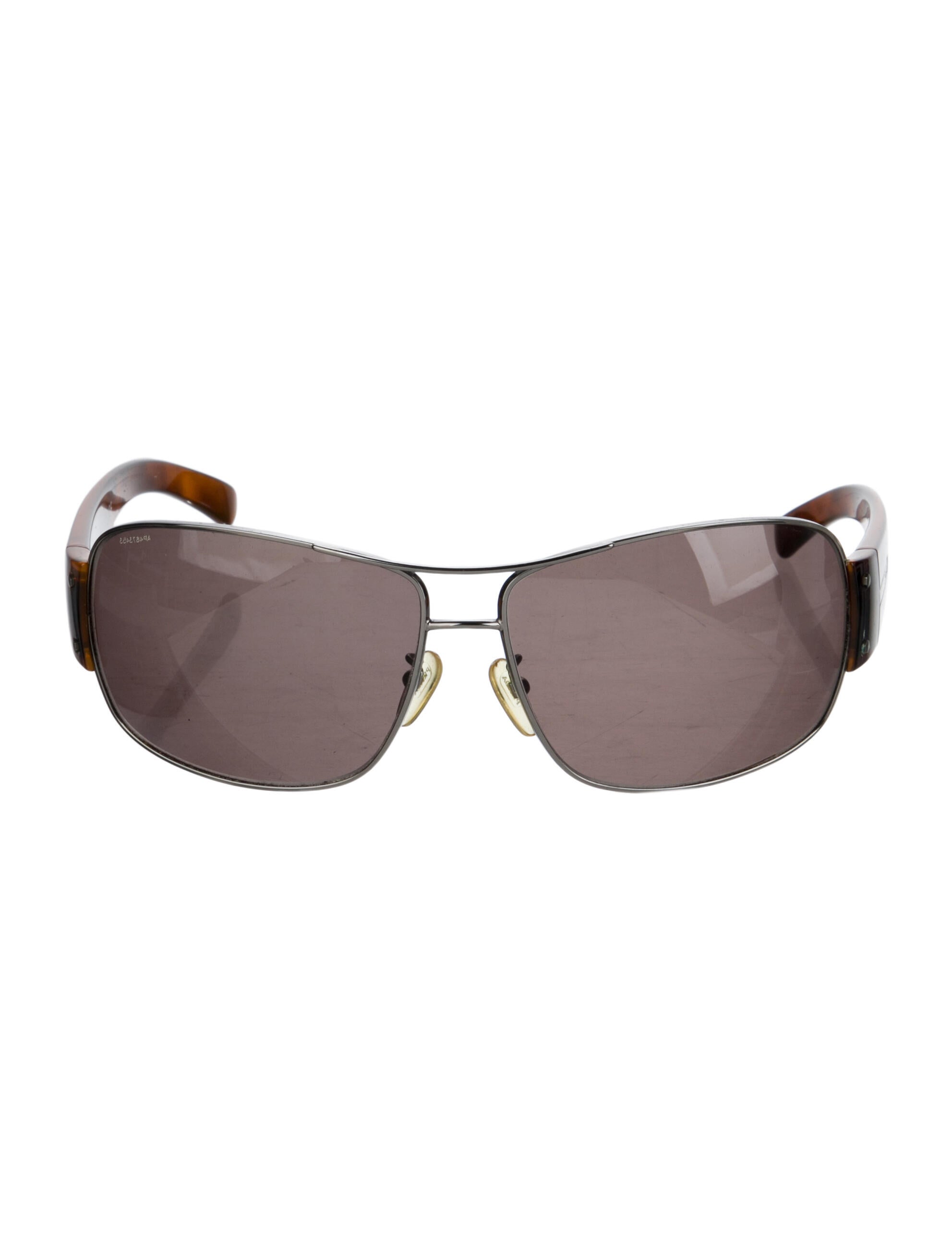 Prada Oversize Gradient Sunglasses - Brown Sunglasses, Accessories ...