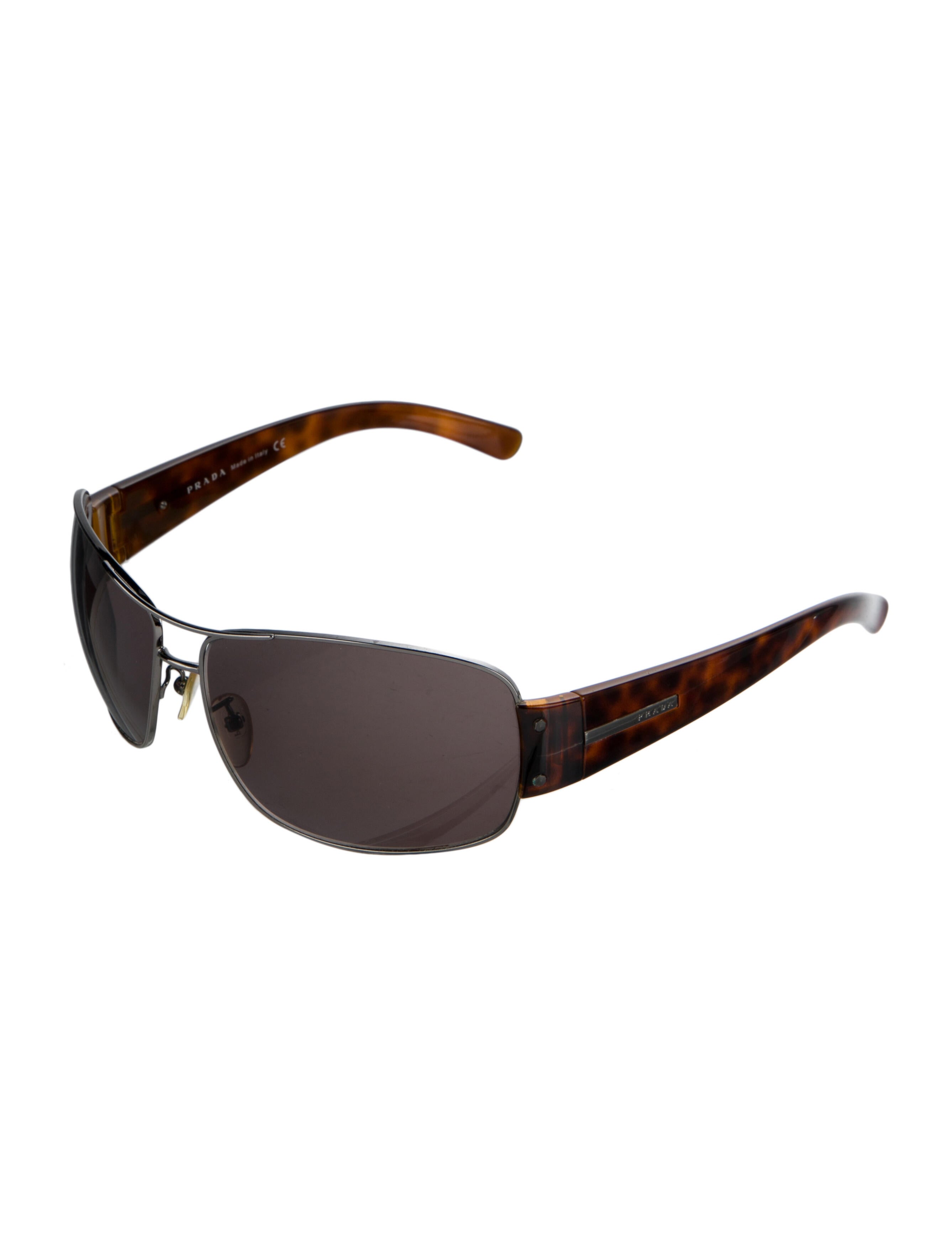 Prada Oversize Gradient Sunglasses - Brown Sunglasses, Accessories ...