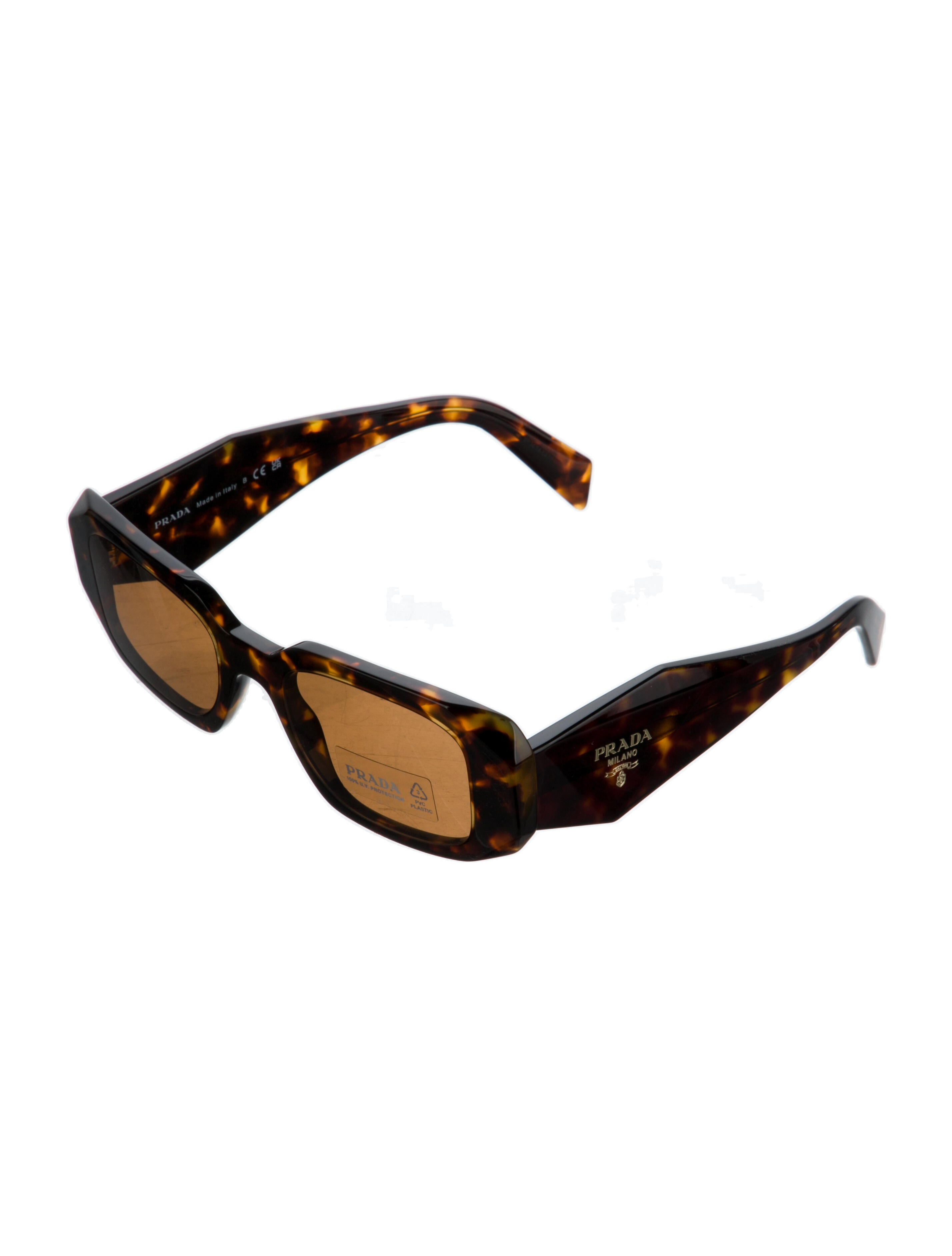 Prada Oversize Gradient Sunglasses - Brown Sunglasses, Accessories ...