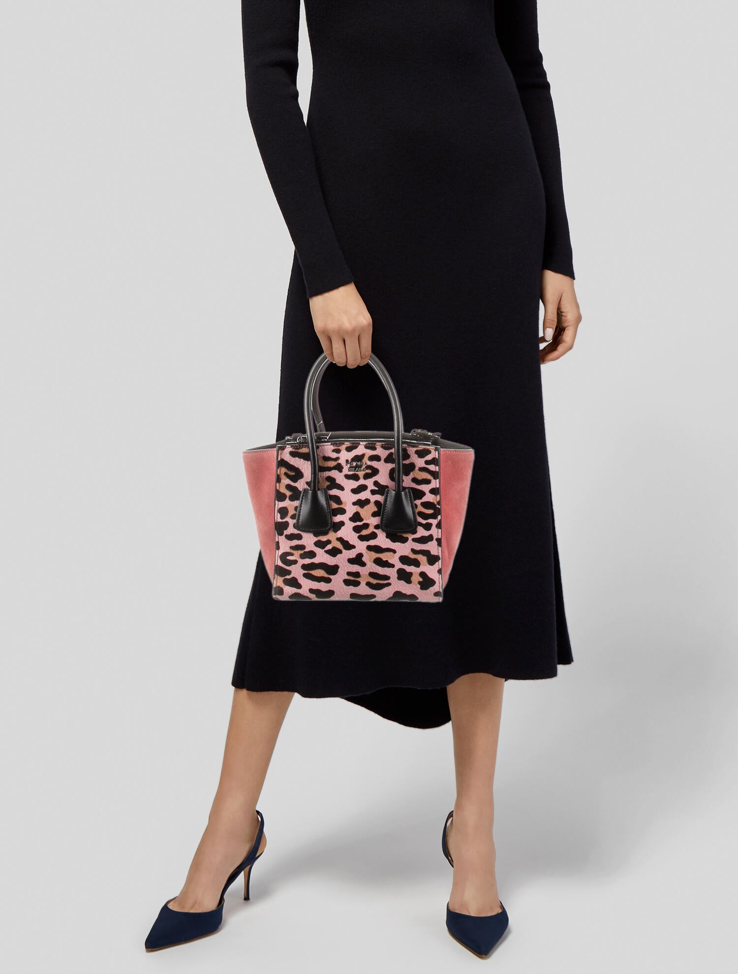 Prada Leopard Print Ponyhair Tote - Totes, Handbags - PRA187506 | The ...