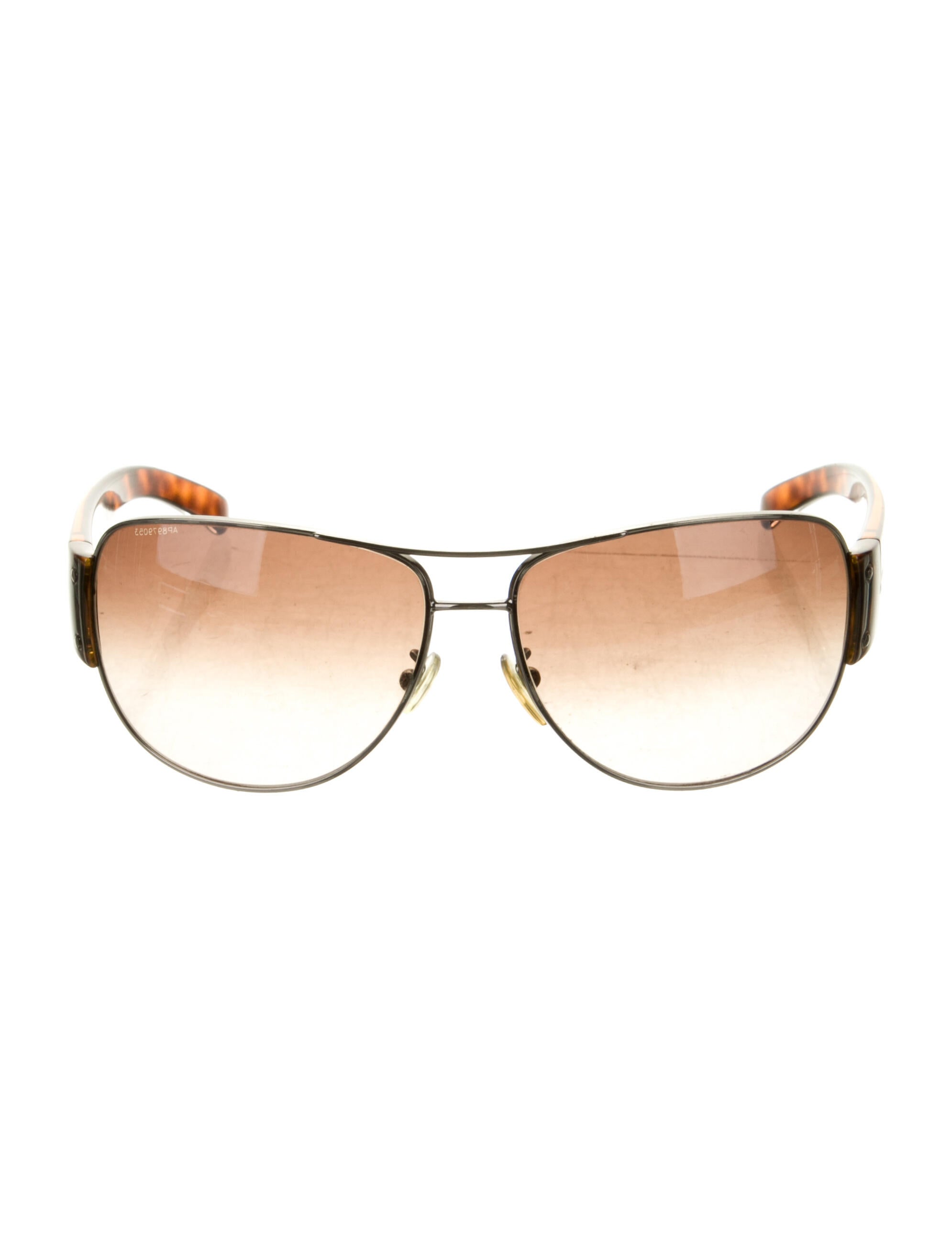 Prada Aviator Gradient Sunglasses - Brown Sunglasses, Accessories ...