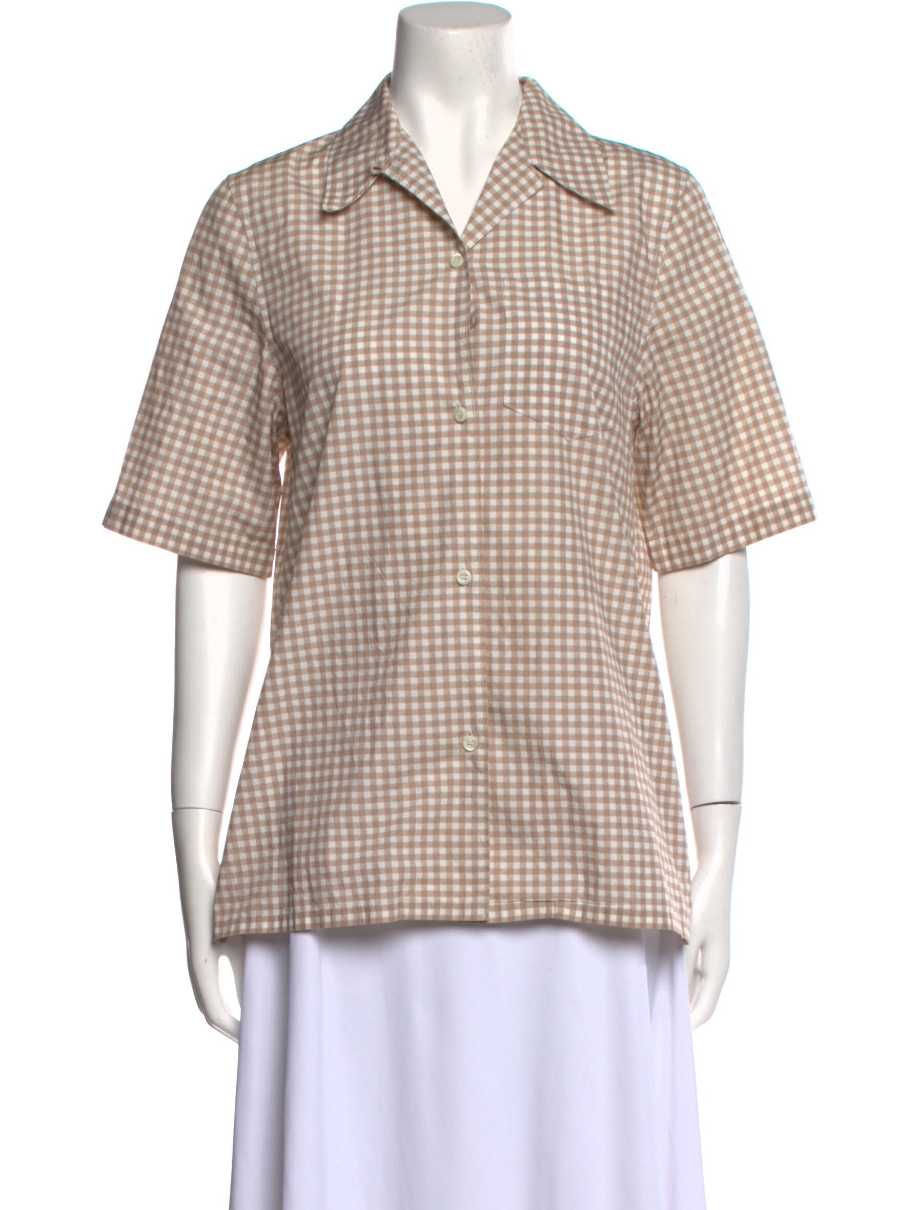 Prada Printed Short Sleeve T-Shirt - Orange Tops, Clothing - PRA152970 ...