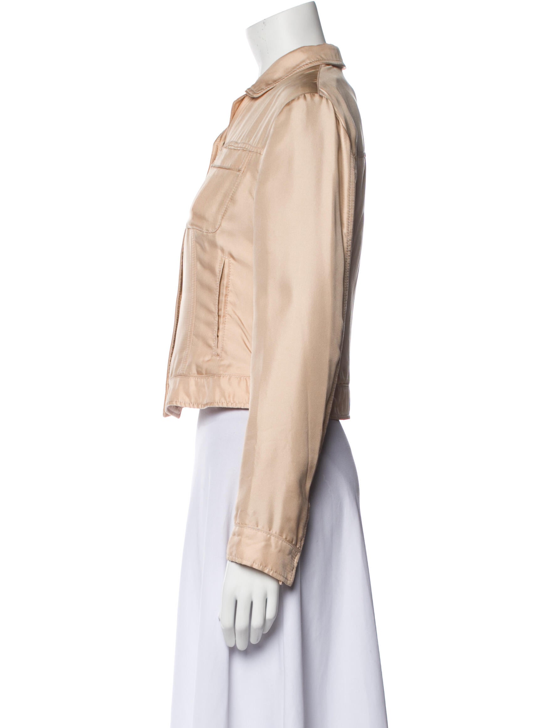Prada 2016 Velvet Shrug - Pink Jackets, Clothing - PRA128894 | The RealReal