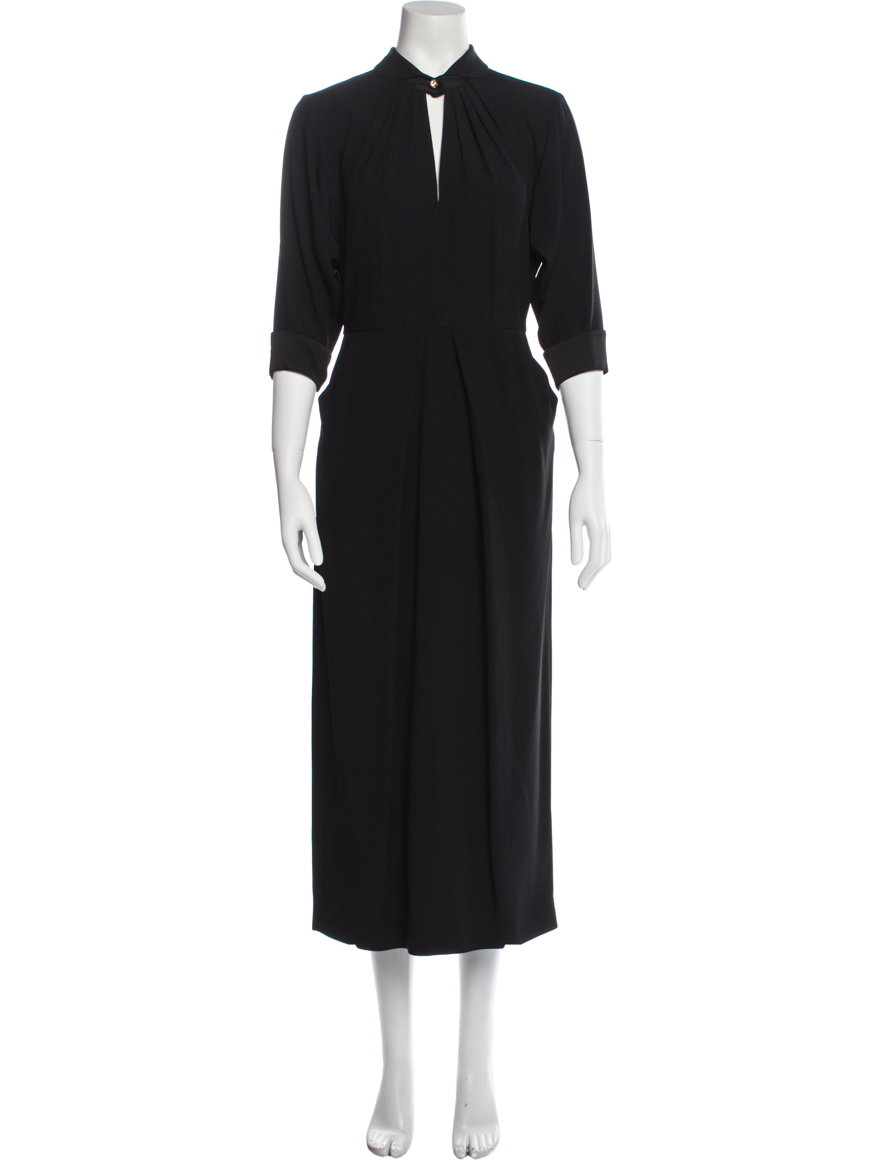 Prada Long Dress w/ Tags - Black Dresses, Clothing - PRA784333 | The ...