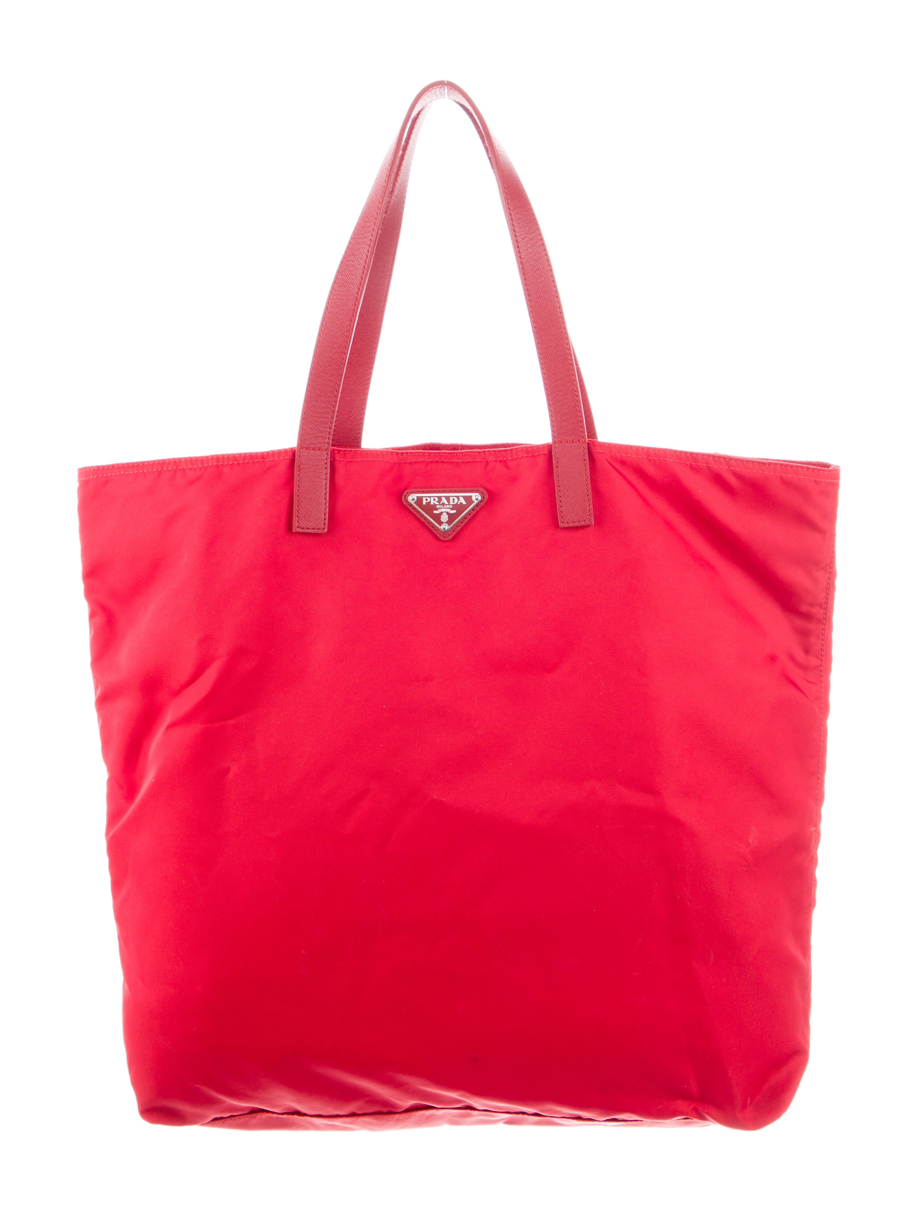 Prada Crocodile Lux Tote - Red Totes, Handbags - PRA215638 | The RealReal