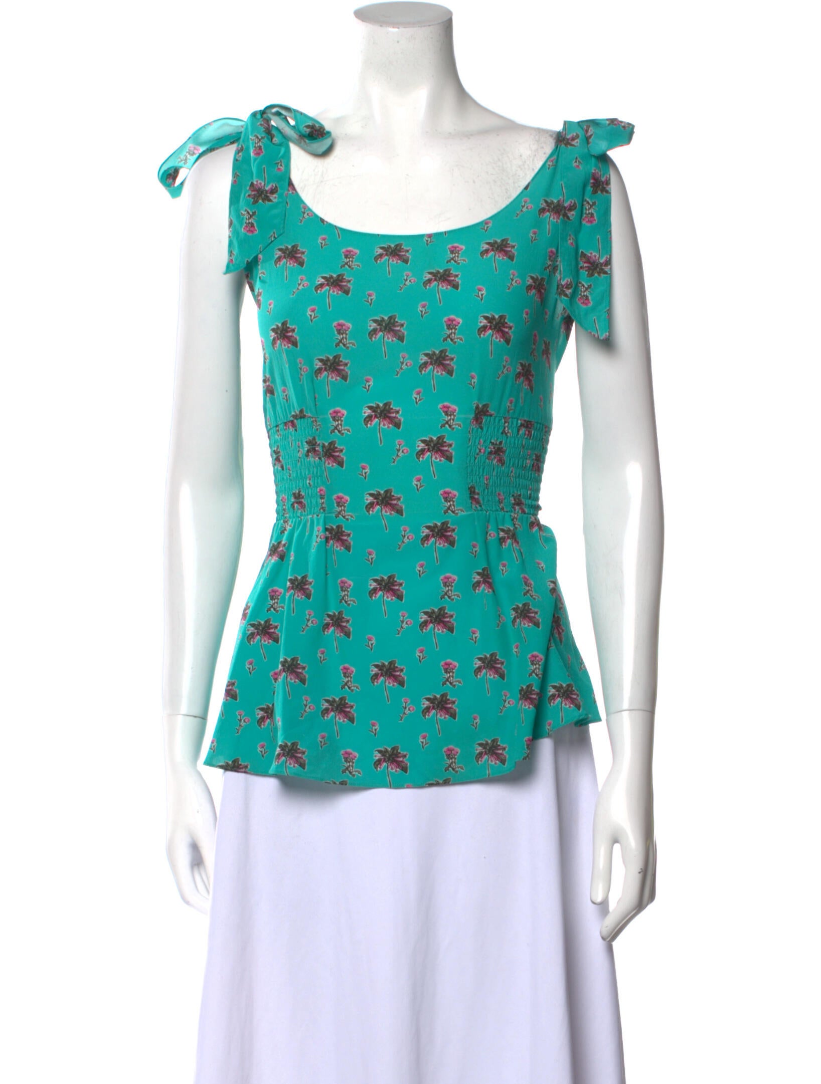 Prada Printed Short Sleeve T-Shirt - Orange Tops, Clothing - PRA152970 ...