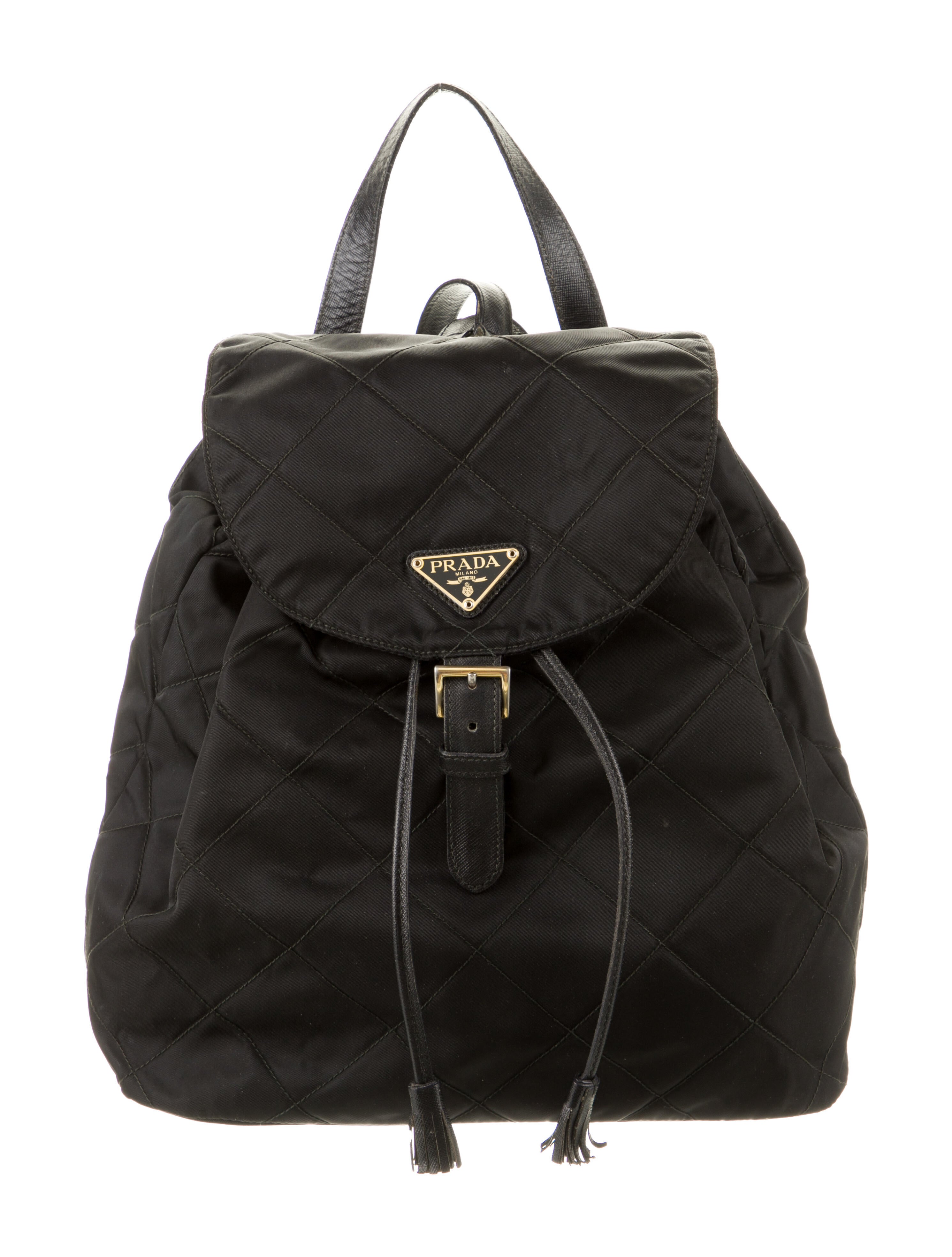 Prada Mini Vela Backpack - Black Backpacks, Handbags - PRA148584 | The ...