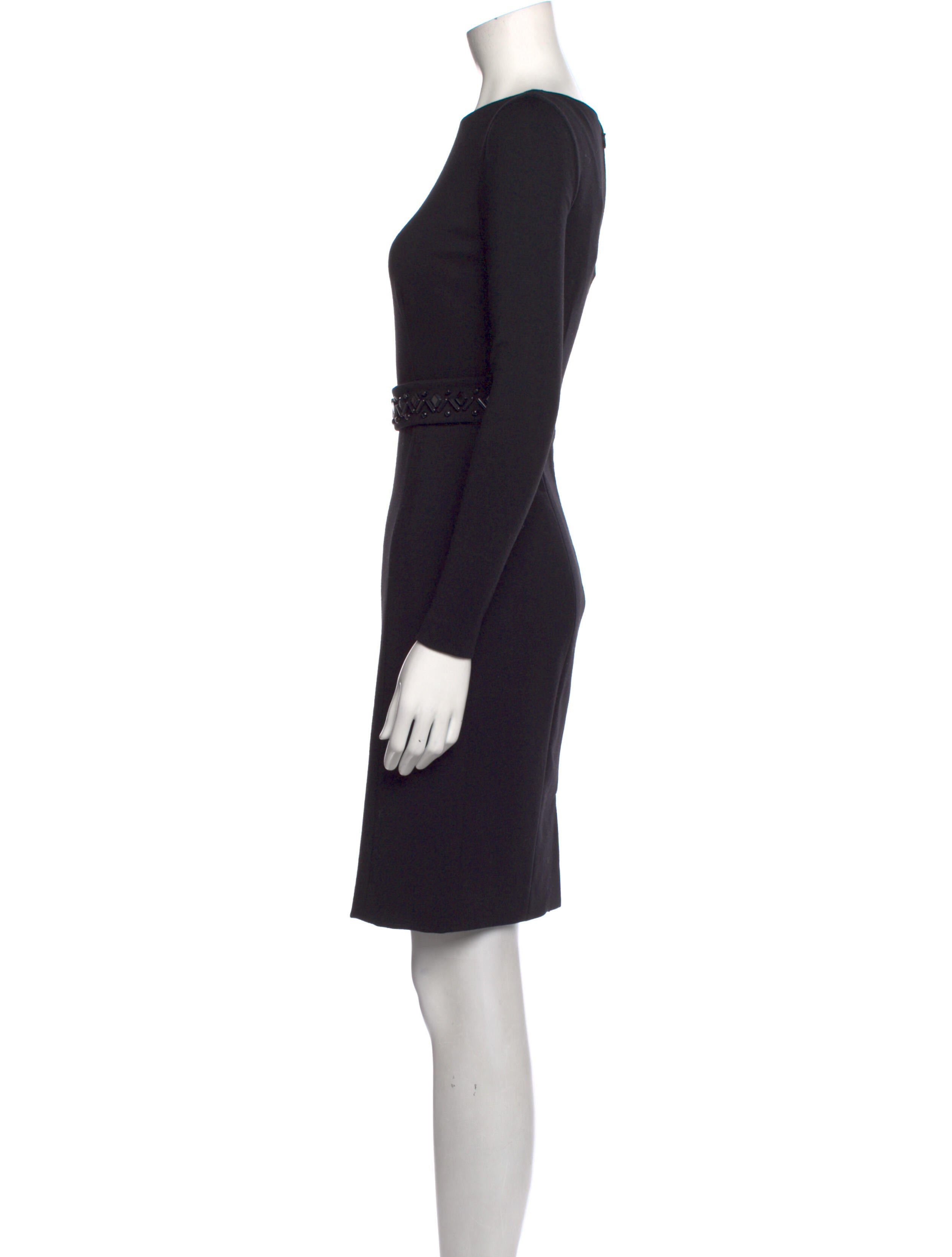 Prada Wool A-Line Dress - Black Dresses, Clothing - PRA109282 | The ...