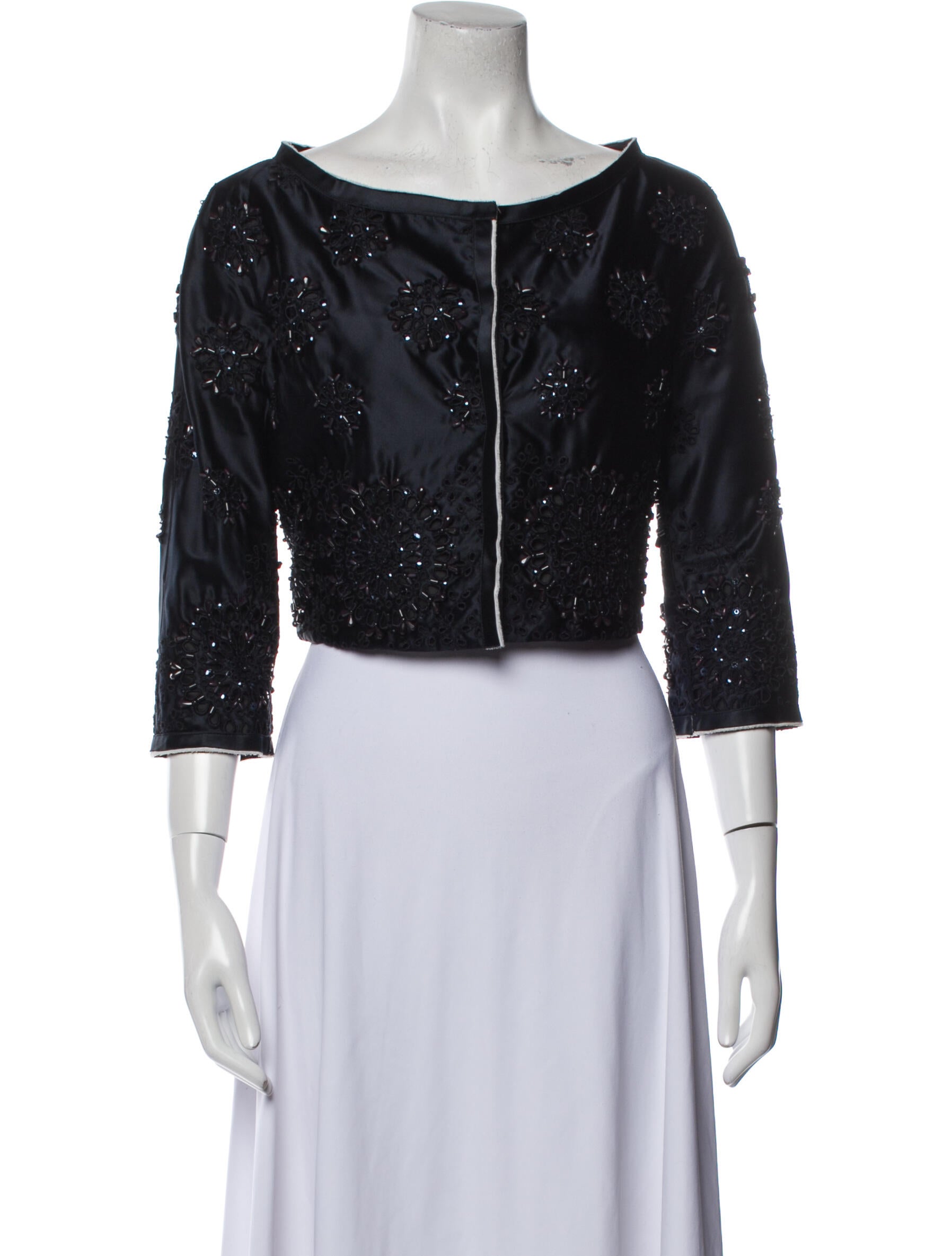 Prada Vintage 2000's Evening Jacket - Blue Jackets, Clothing ...