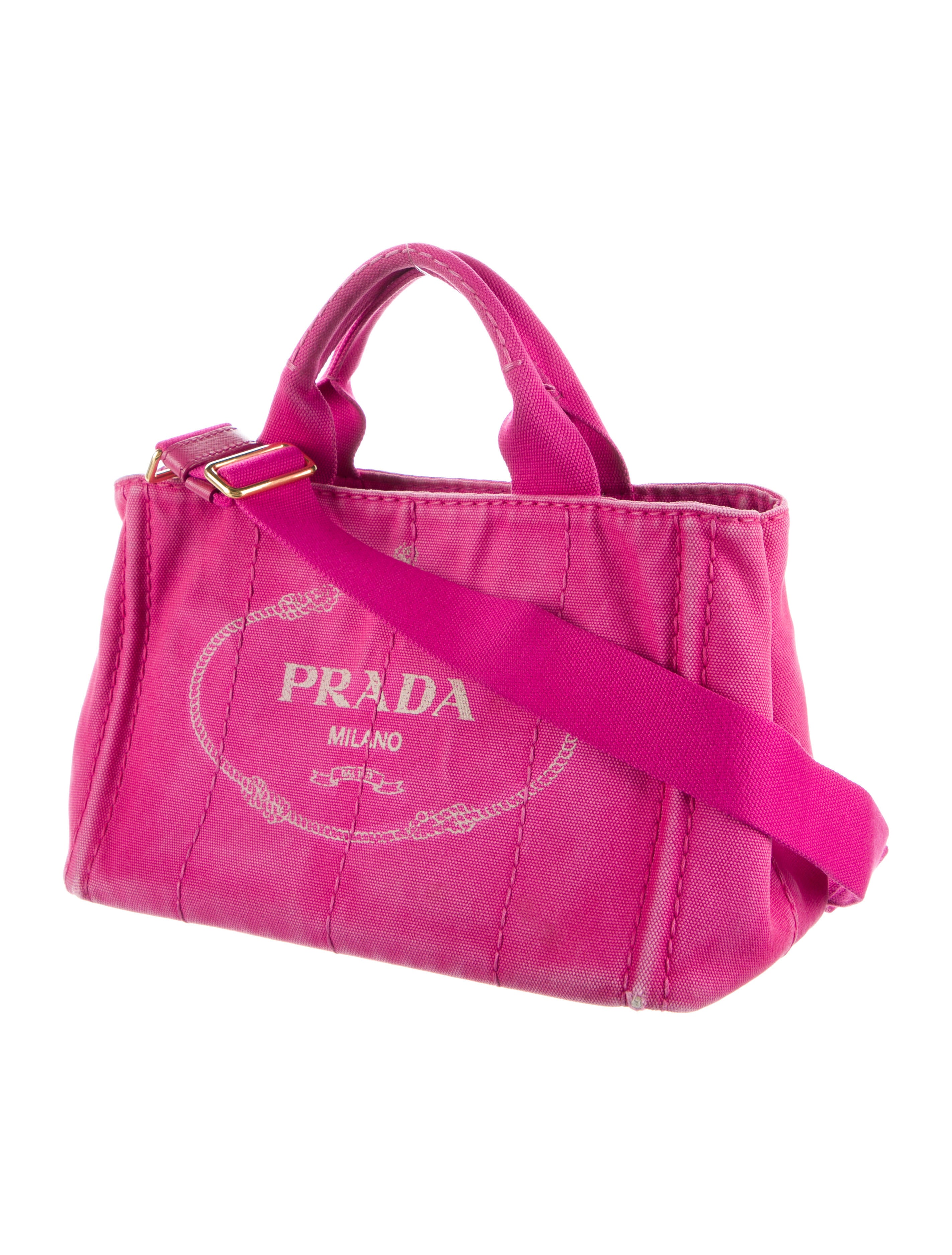 Prada 2016 Saffiano Cuir Double Handle Tote - Pink Totes, Handbags ...