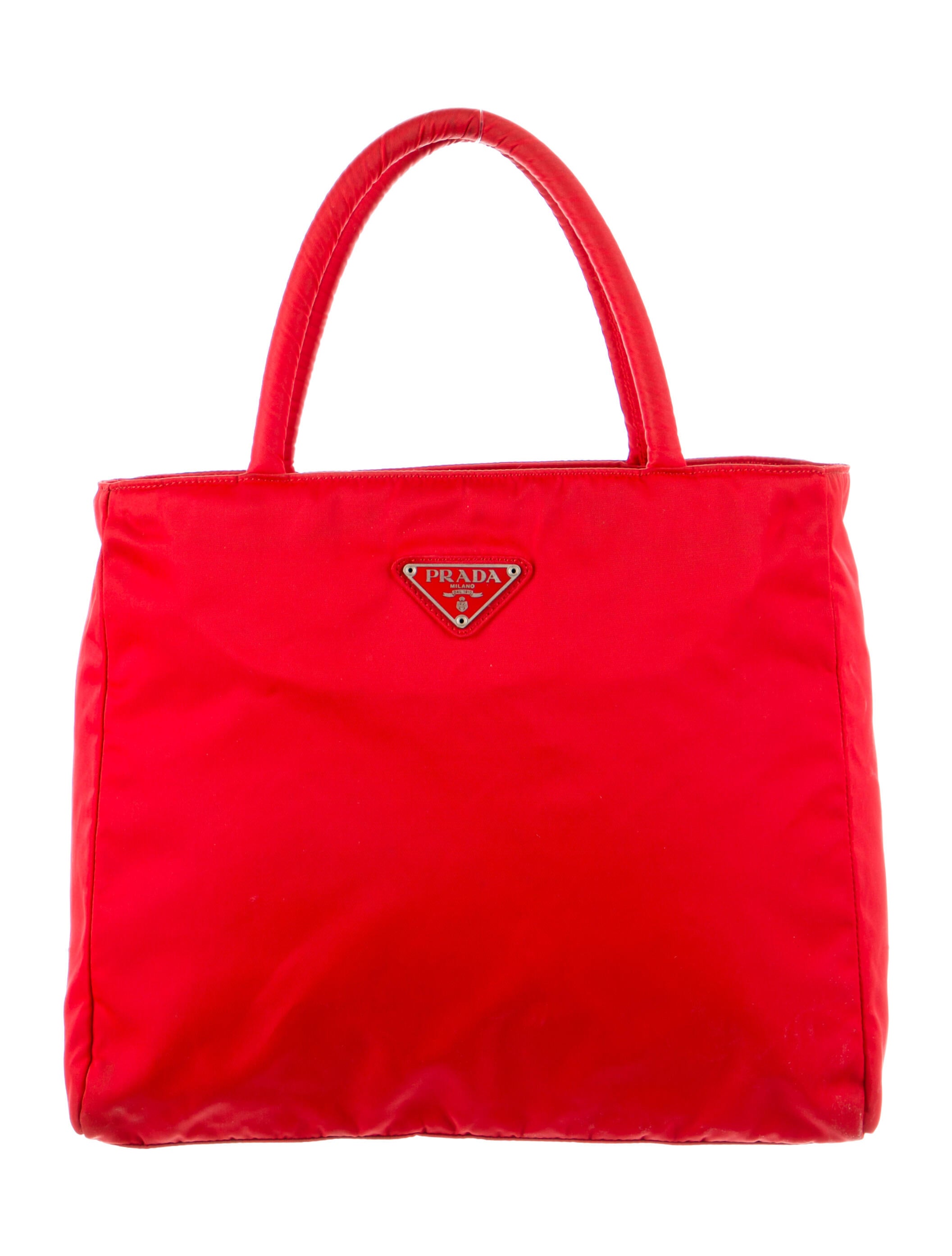 Prada Tessuto City Tote Bag - Red Totes, Handbags - PRA809771 | The ...