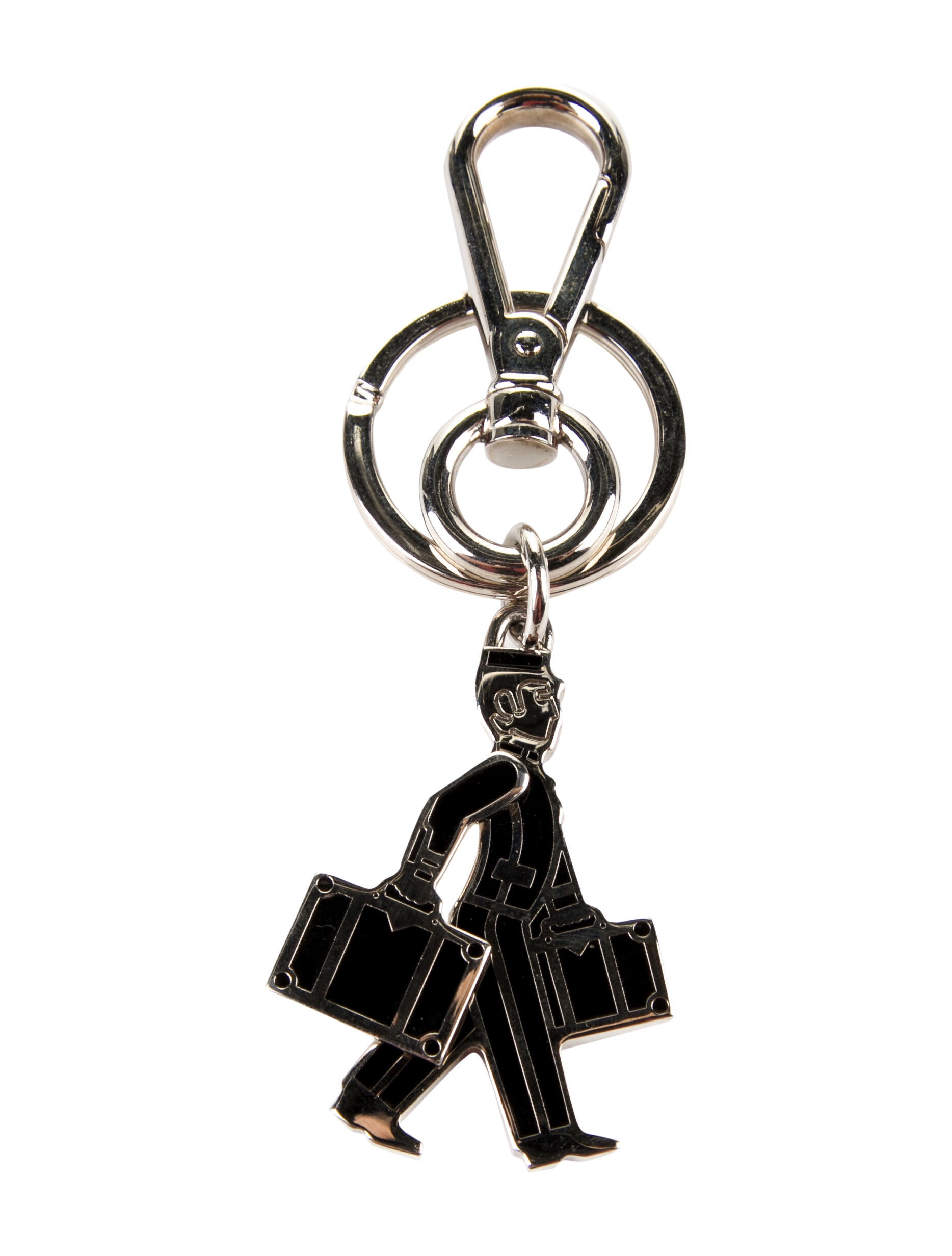 Jimmy Choo Multicolor Embellished Keychain - Gold Keychains ...
