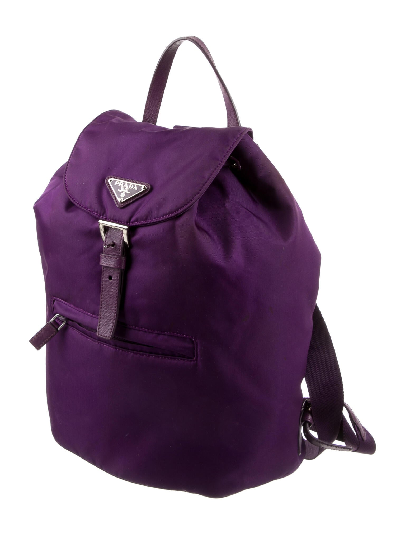 Prada Vintage Vela Backpack - Purple Backpacks, Handbags - PRA815533 ...