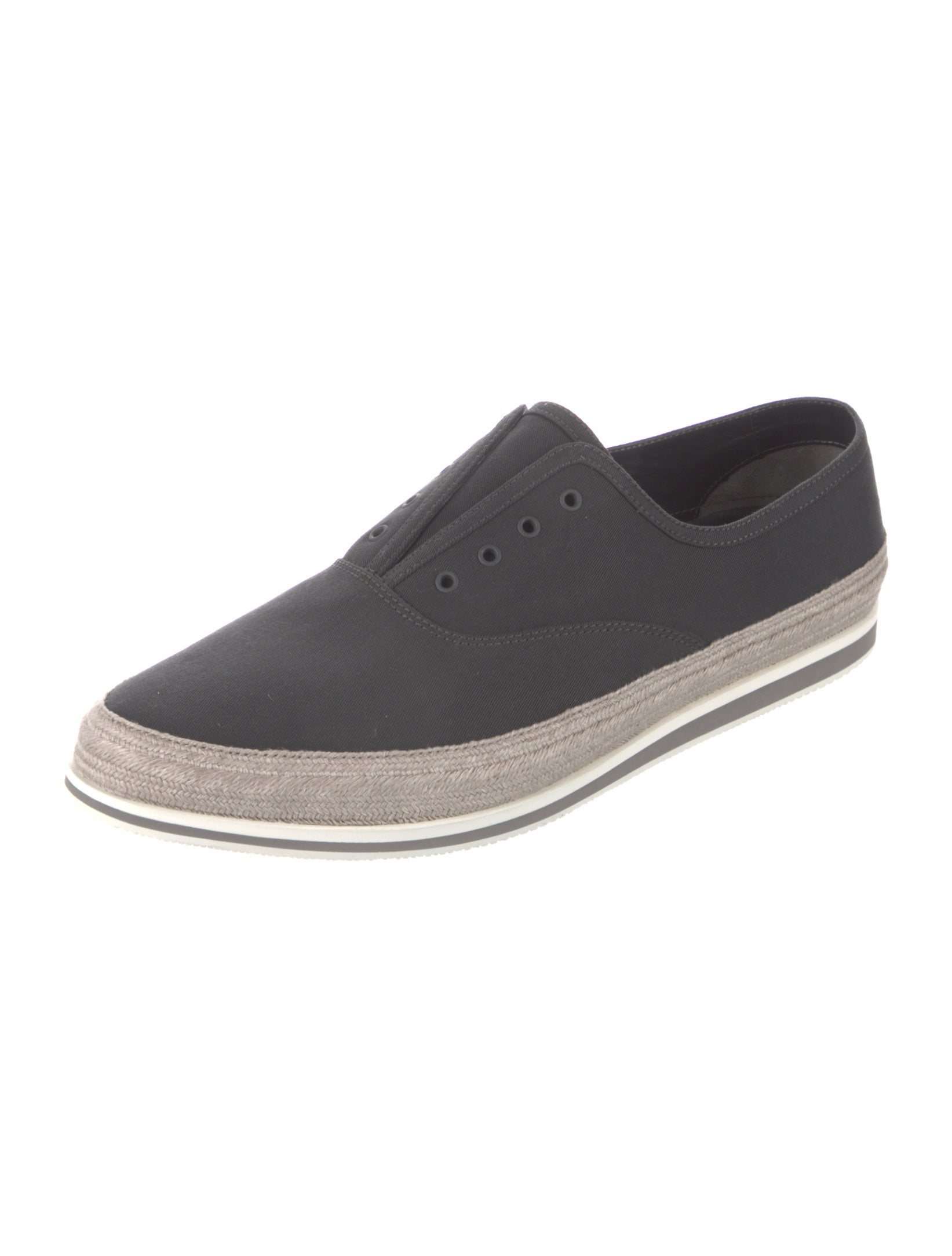 Rick Owens Drkshdw Canvas Loafer Sneakers - Black Sneakers, Shoes ...