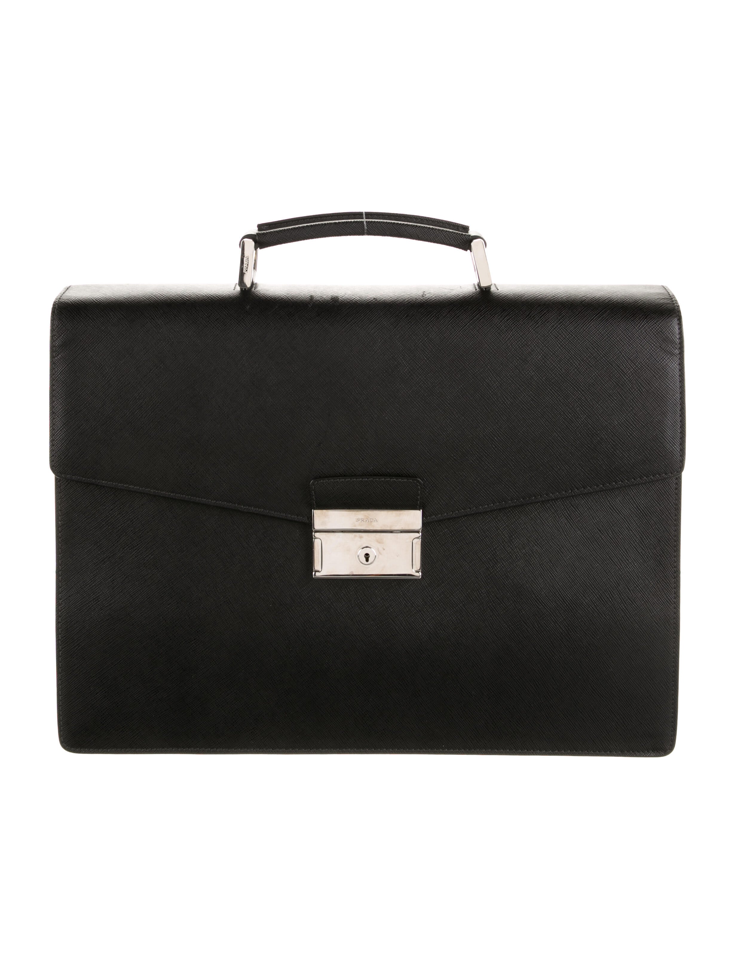 Cartier Must De Cartier Leather Briefcase - Black Briefcases, Bags ...