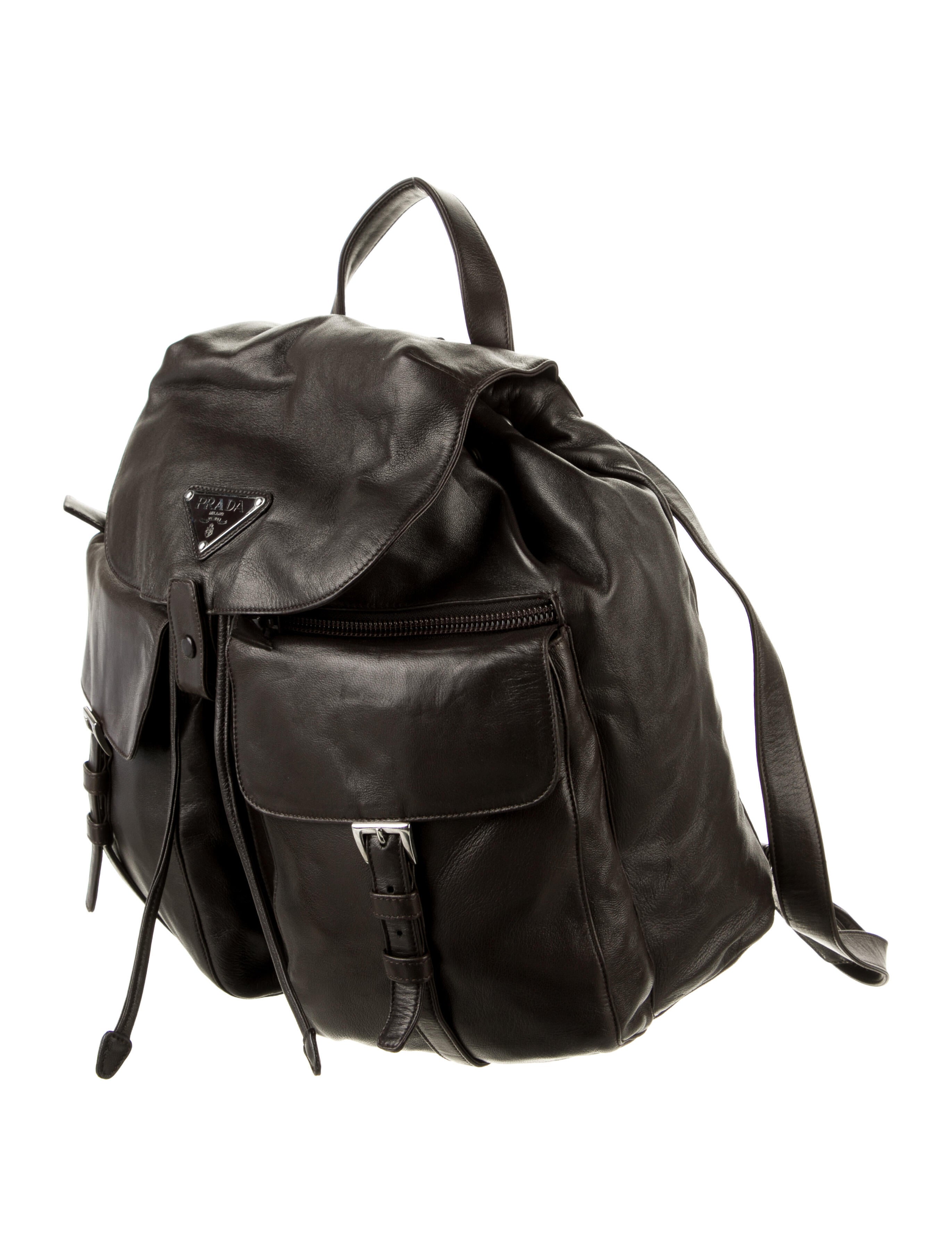 Prada Nappa Viaggio Backpack - Brown Backpacks, Handbags - PRA824775 ...