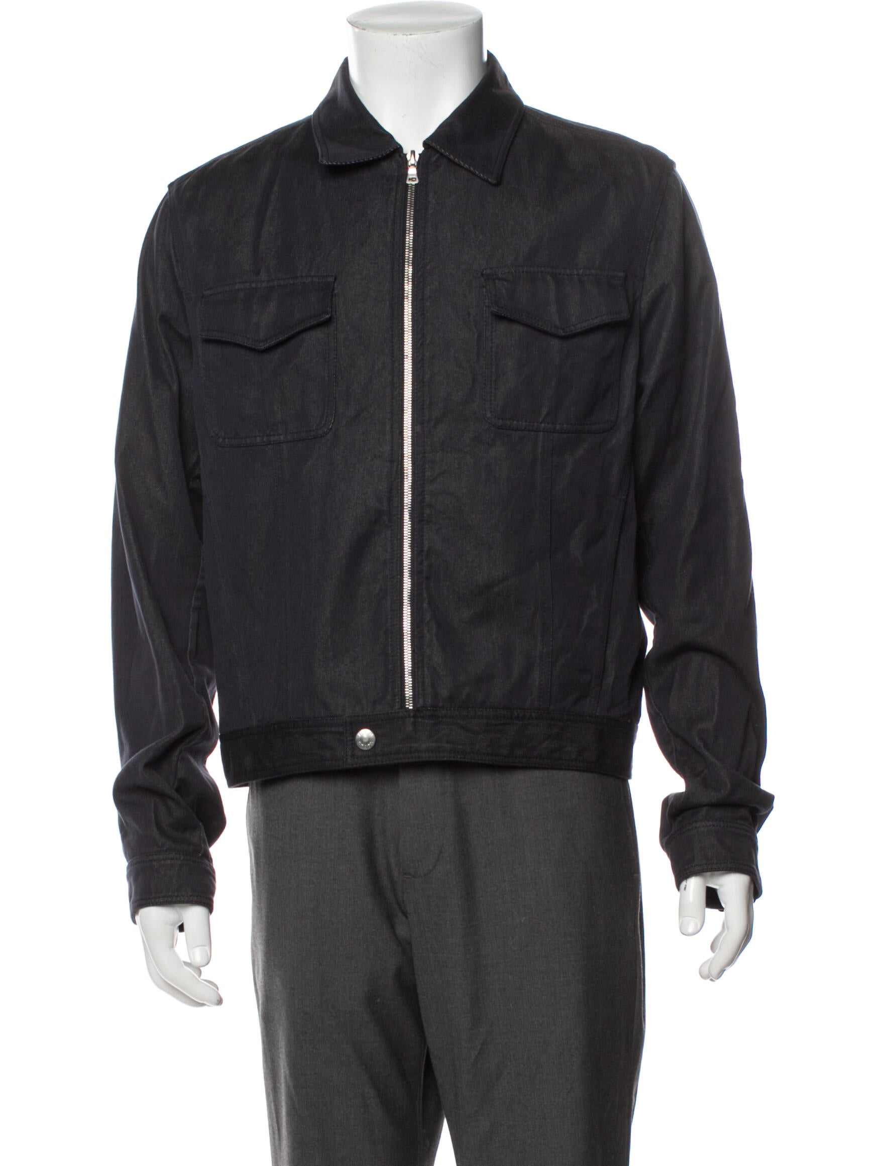 Prada Vintage 2000's Denim Jacket - Blue Outerwear, Clothing ...