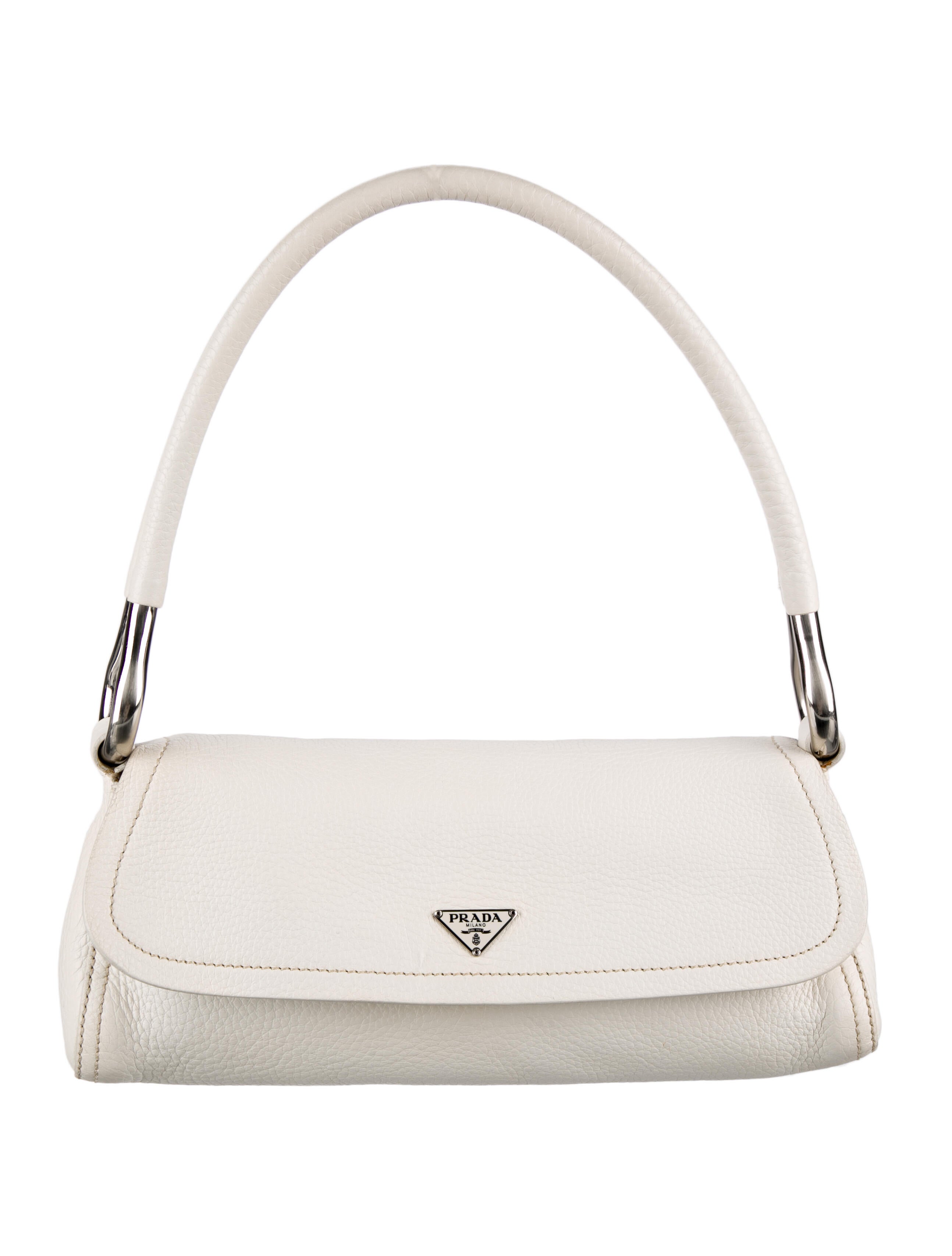 Prada Vitello Daino Swing Bag - Neutrals Shoulder Bags, Handbags ...