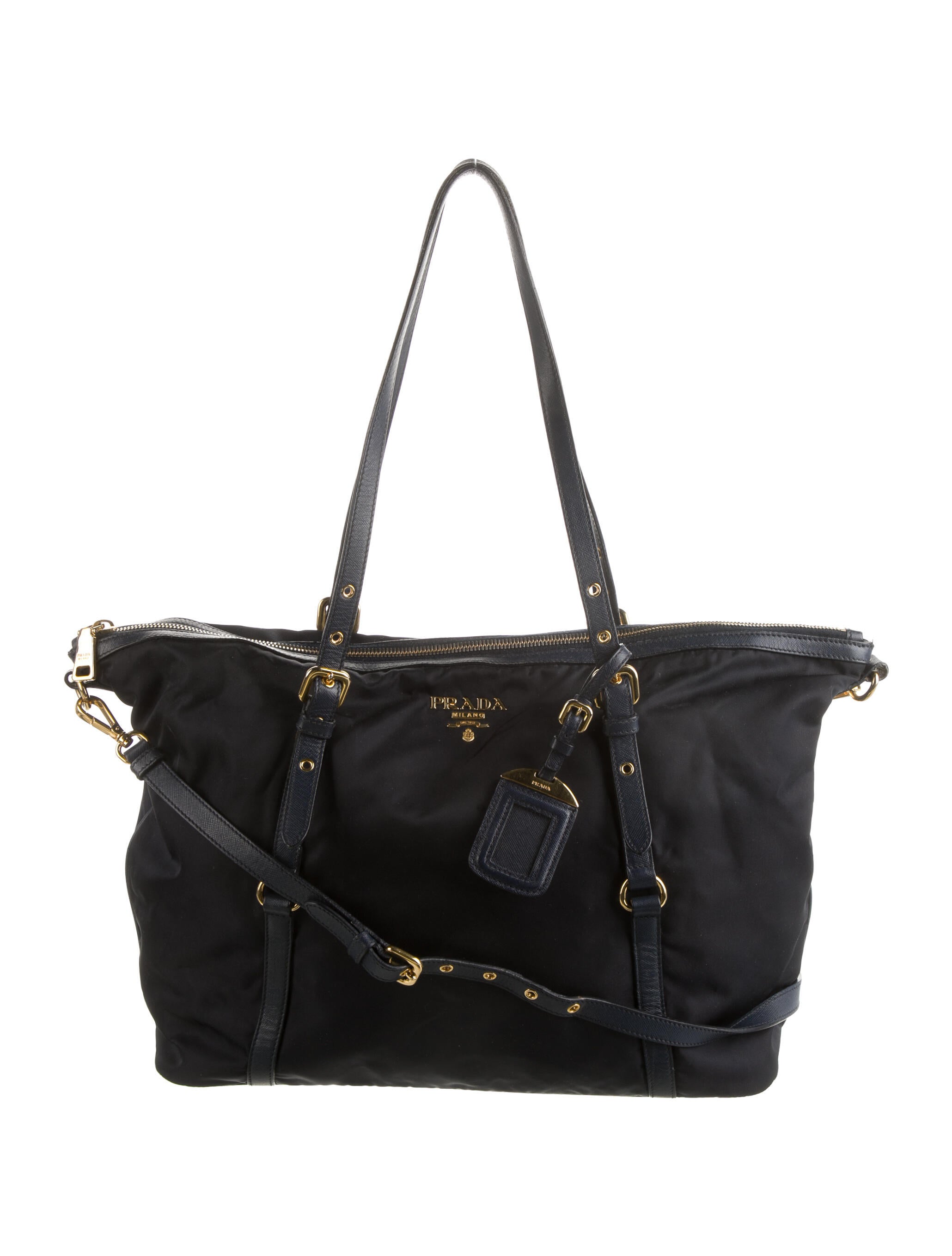 Prada Striped Straw Tote - Blue Totes, Handbags - PRA159831 | The RealReal