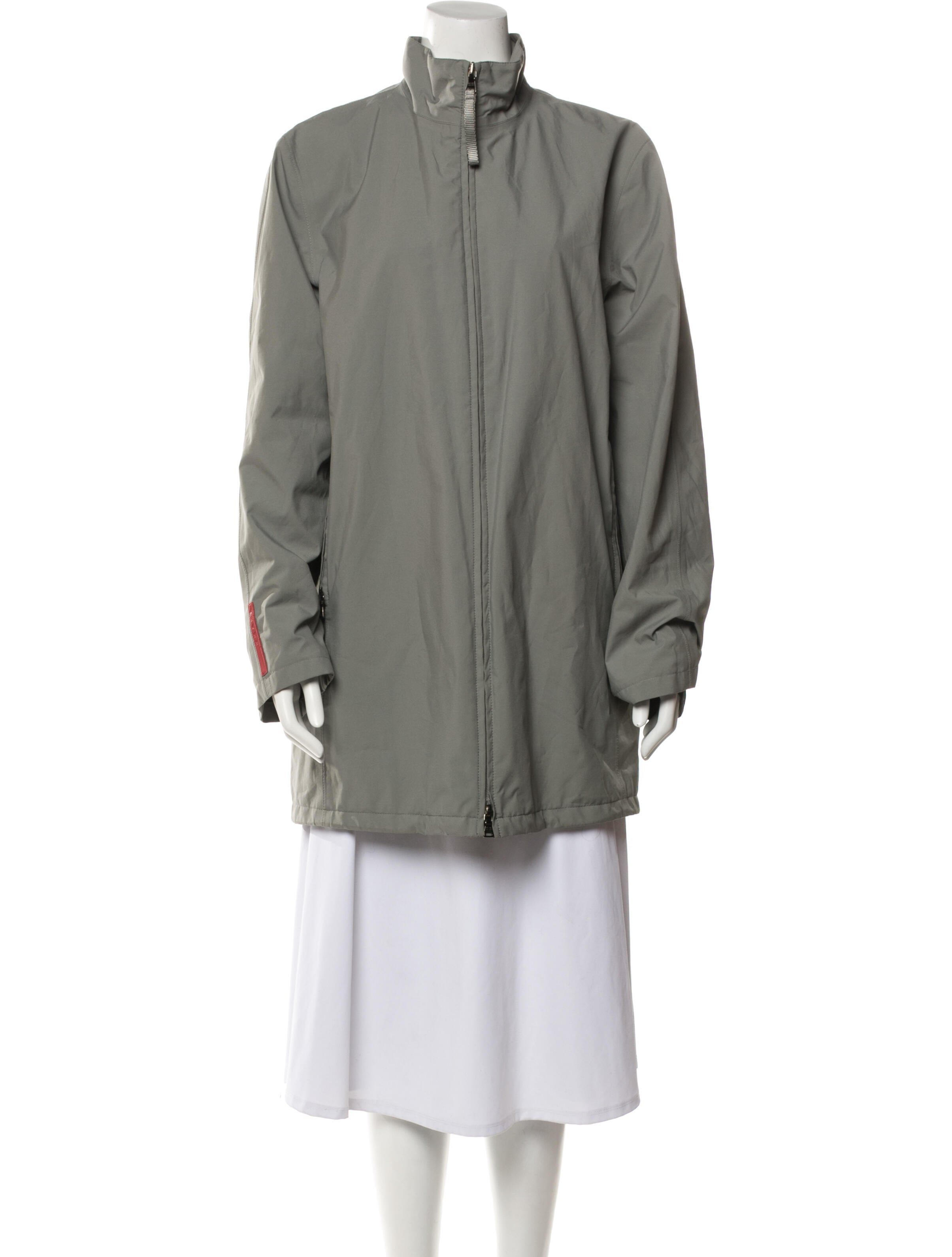 Prada Utility Jacket - Grey Jackets, Clothing - PRA844913 | The RealReal