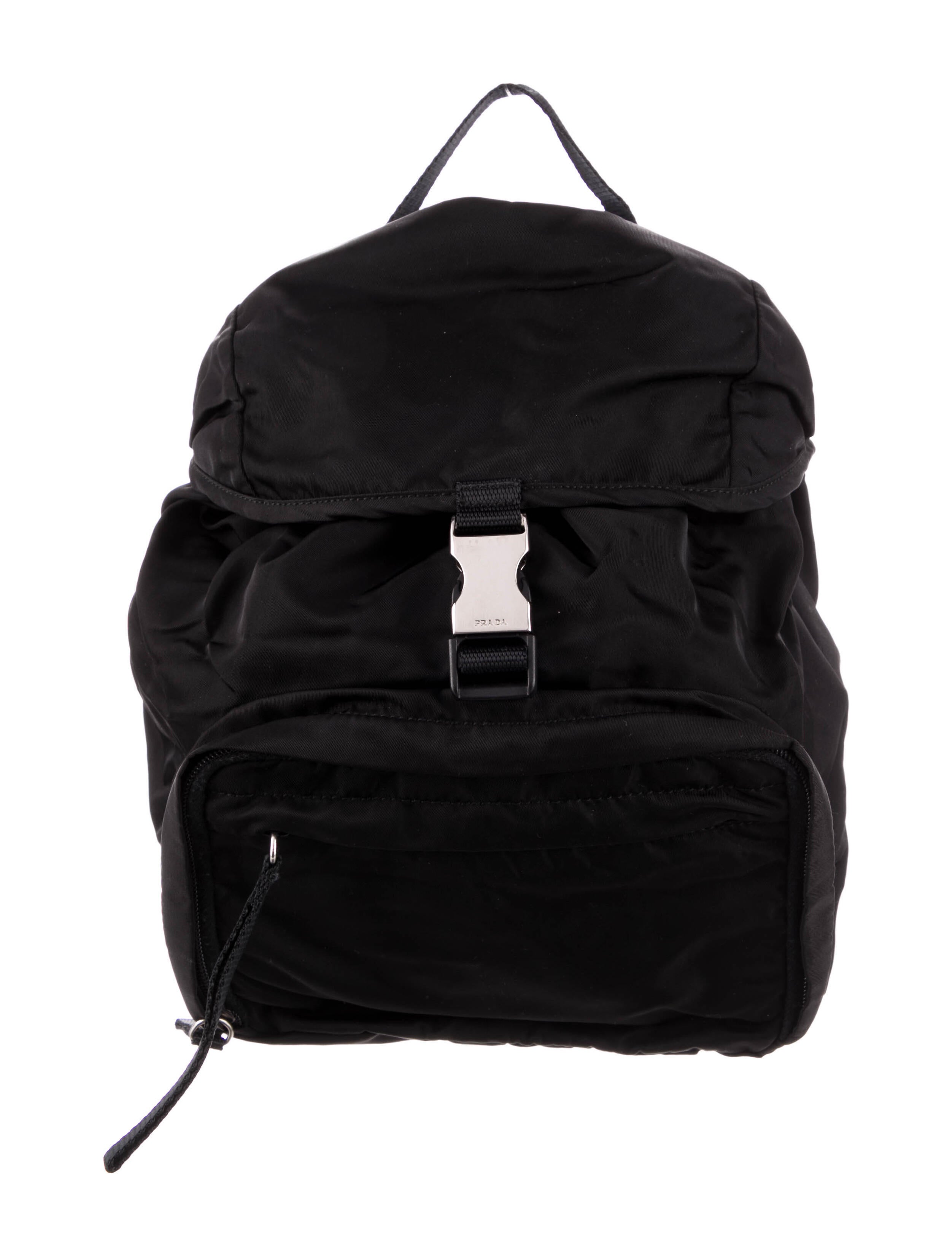 Prada Vintage Vela Backpack - Black Backpacks, Handbags - PRA828190 ...