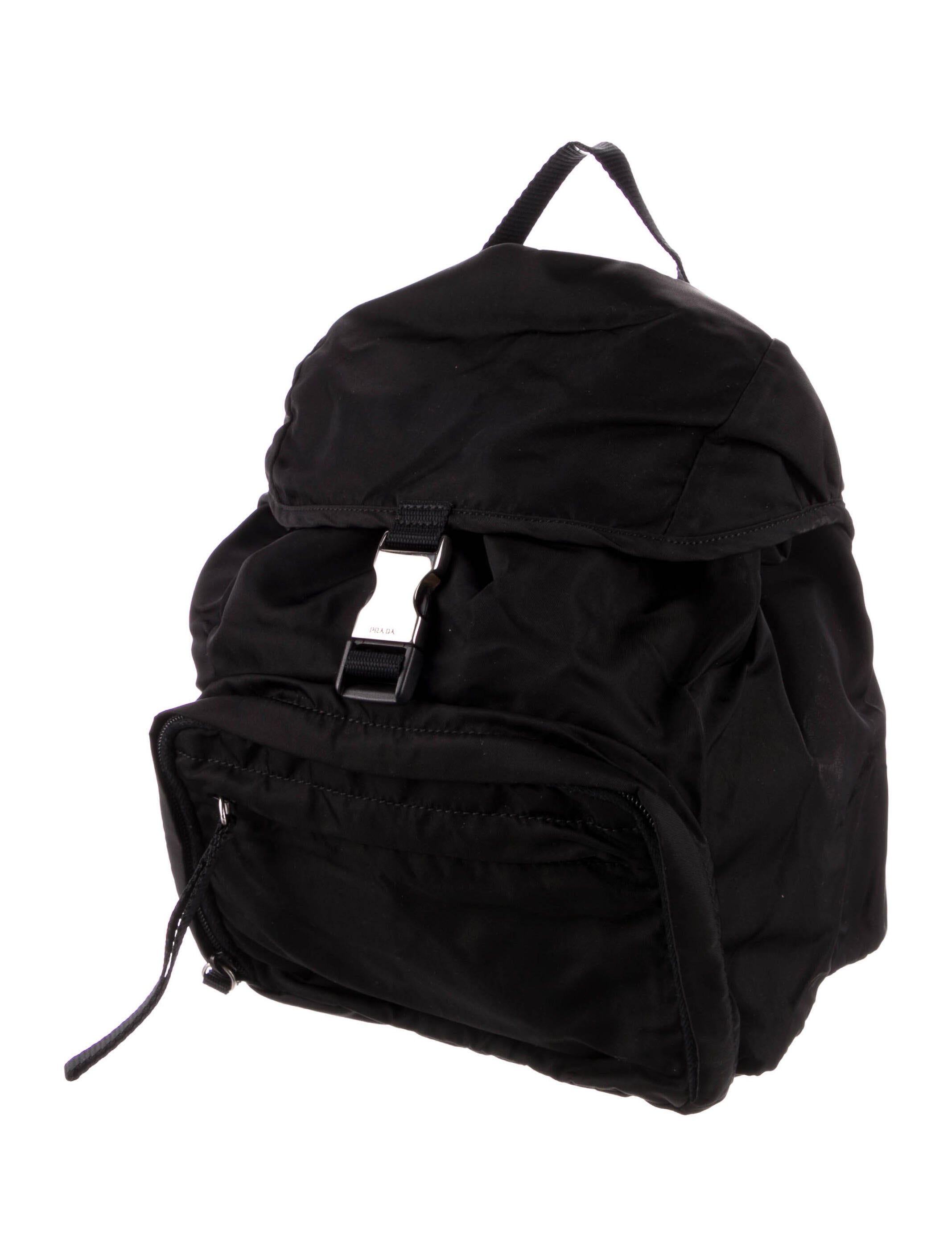 Prada Vintage Vela Backpack - Black Backpacks, Handbags - PRA828190 ...