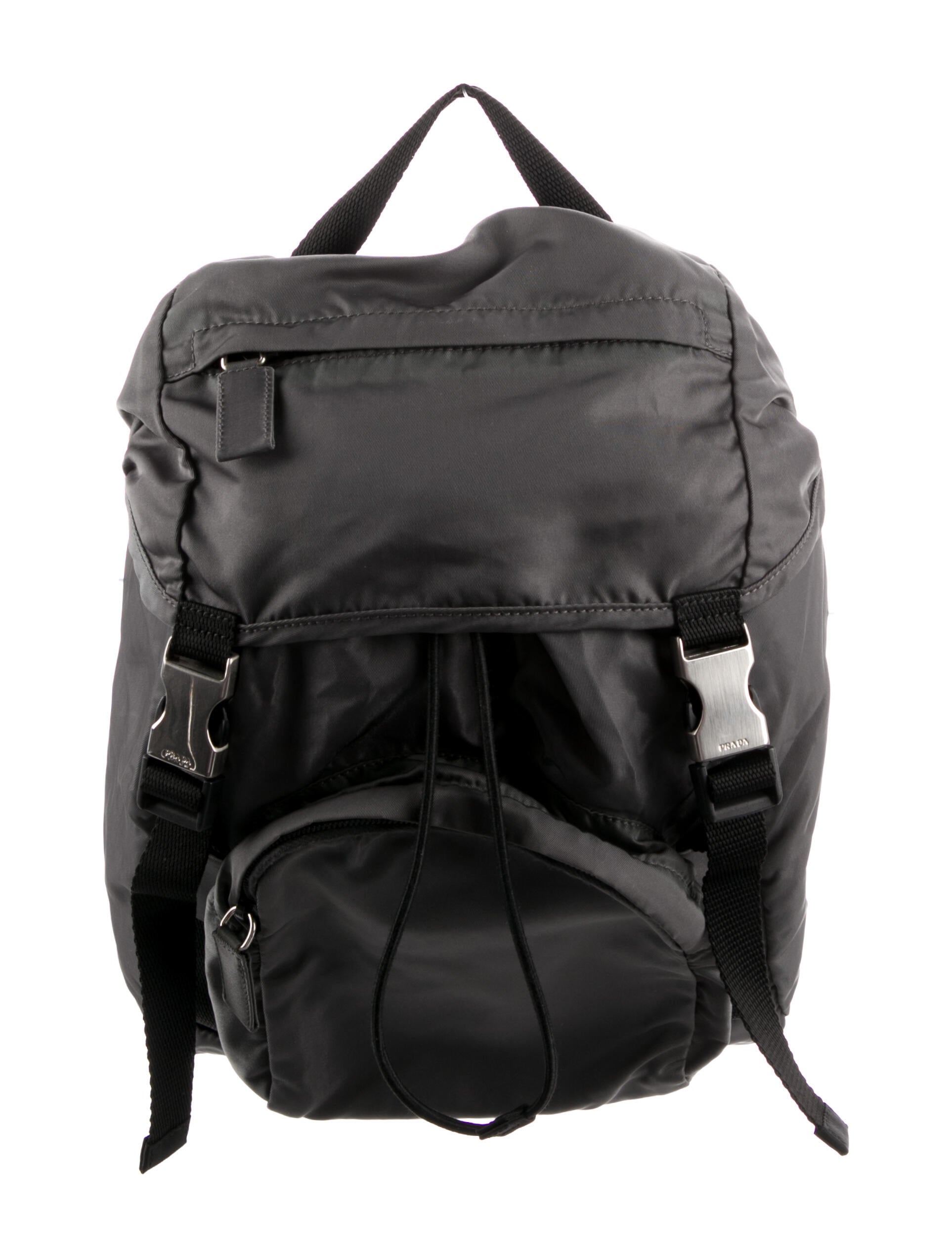 Prada Vintage Vela Backpack - Black Backpacks, Handbags - PRA828190 ...