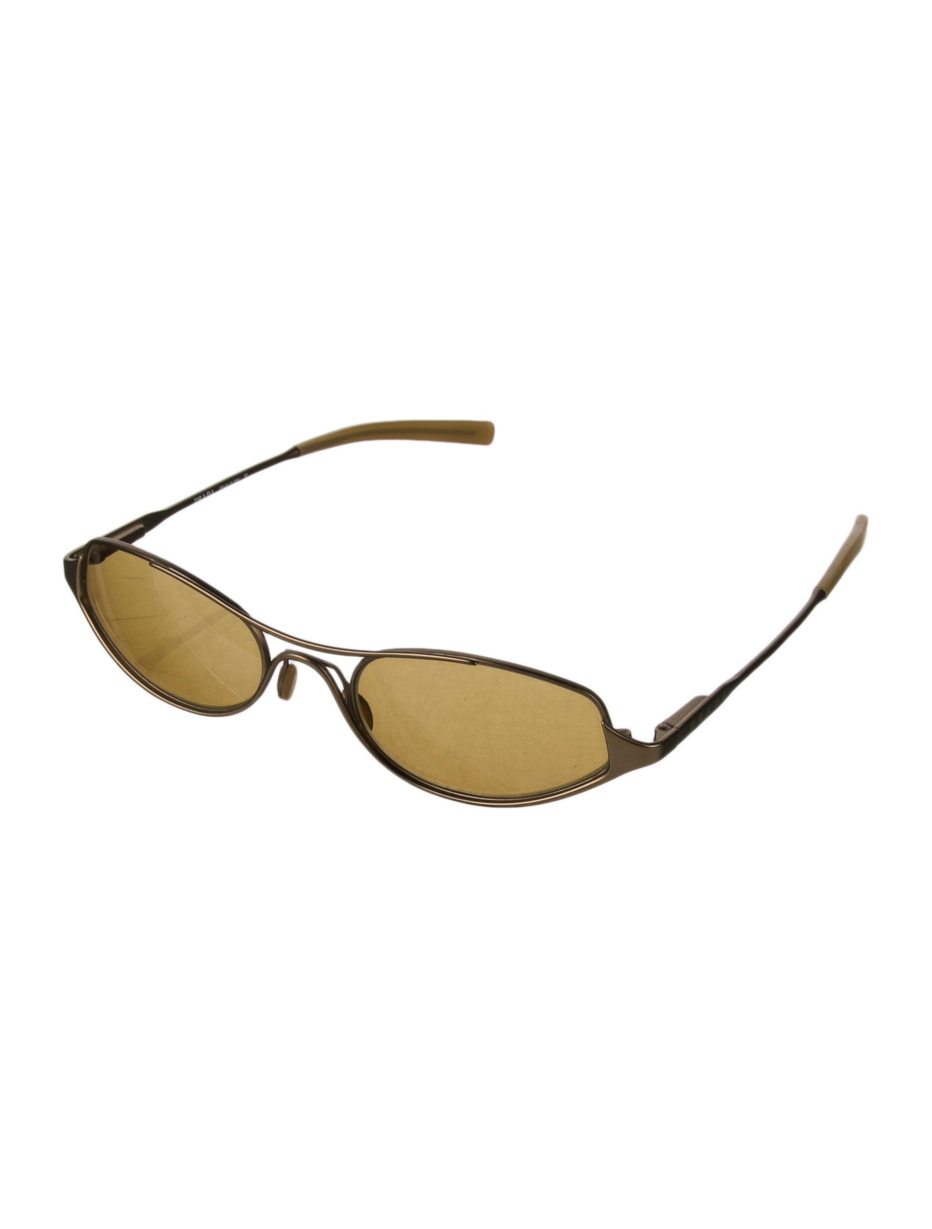 Ray-Ban Reflective Aviator Sunglasses - Gold Sunglasses, Accessories ...
