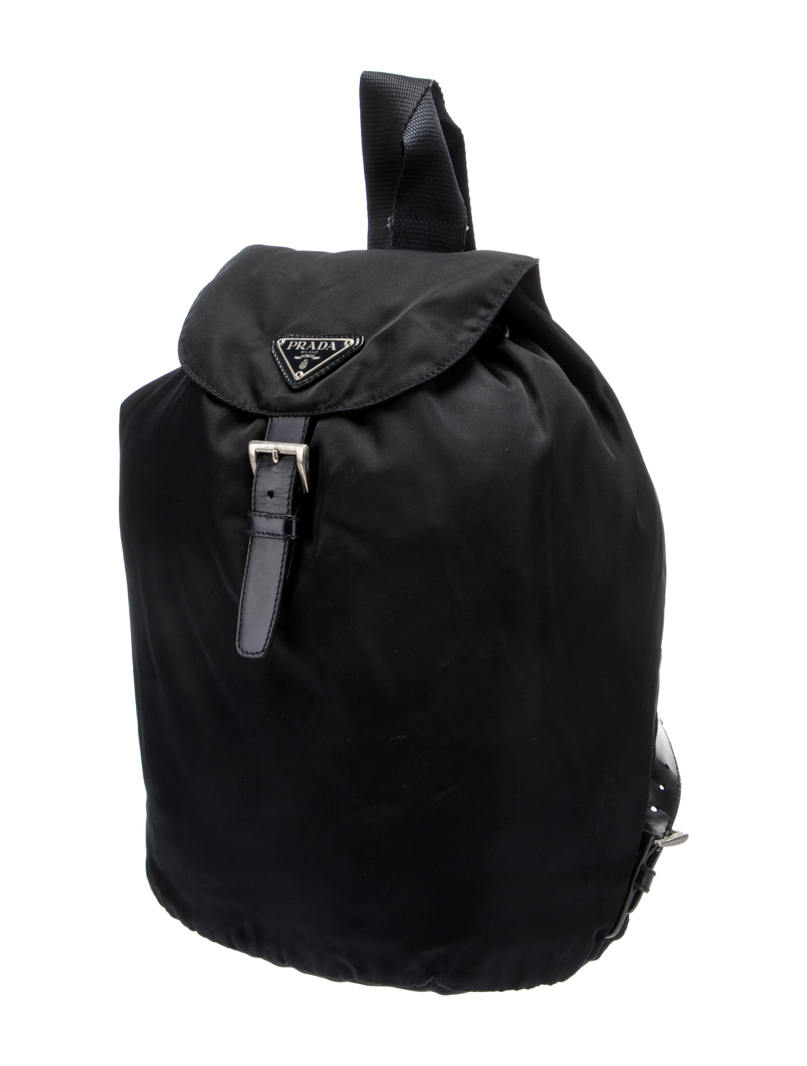 Prada City Calf-Trimmed Tessuto Backpack - Blue Backpacks, Handbags ...