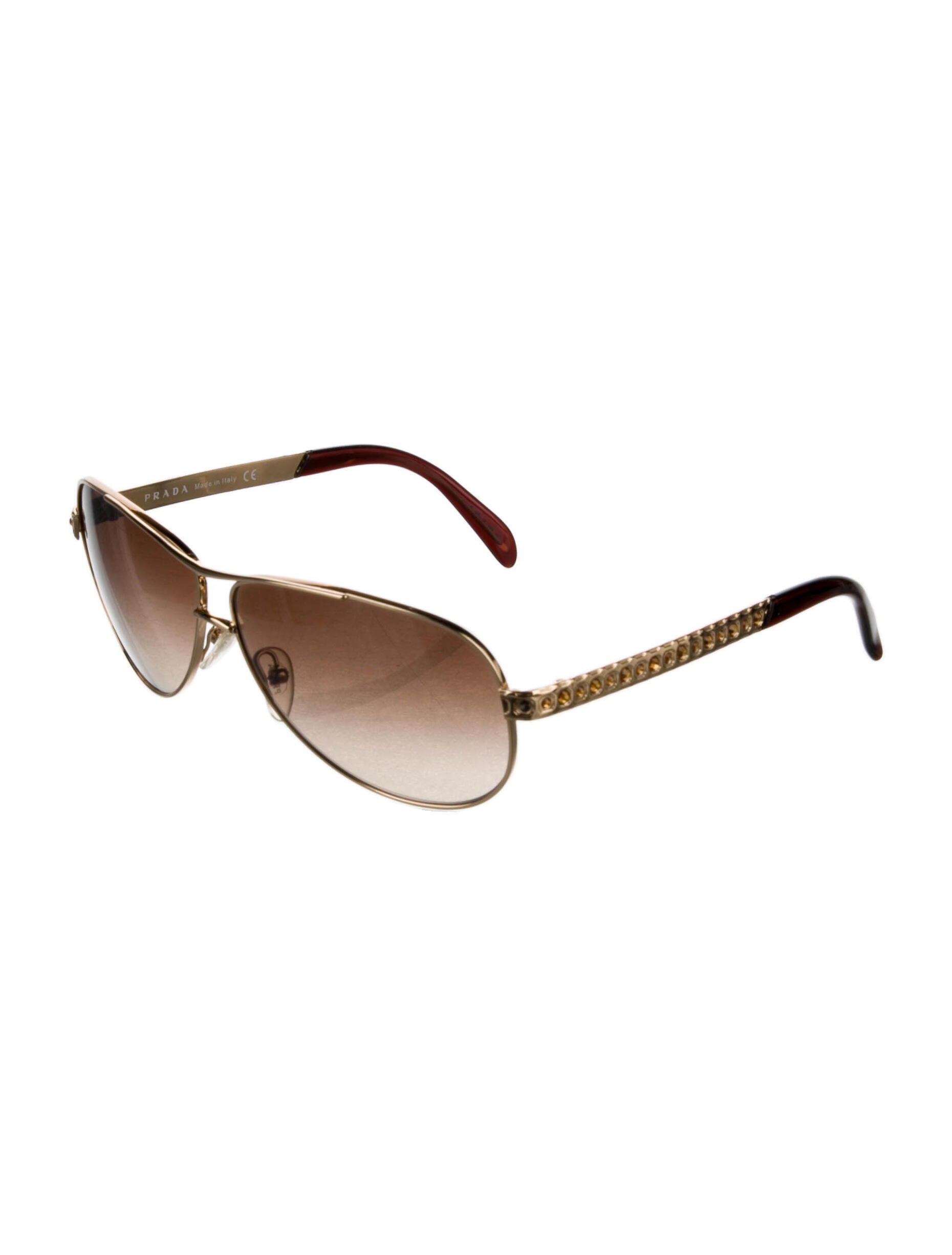 Ray-Ban Gradient Aviator Sunglasses - Brown Sunglasses, Accessories ...