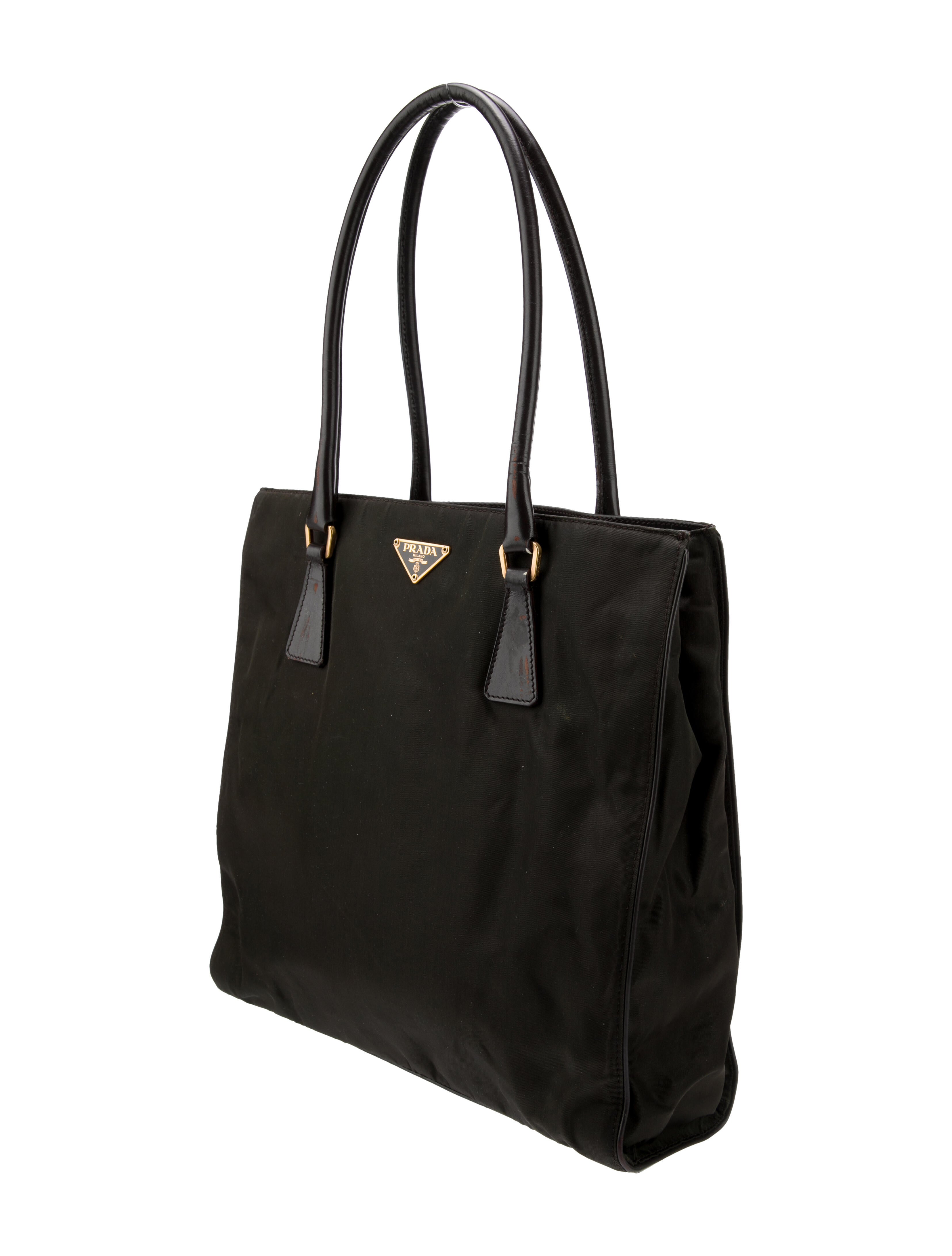 Prada Tessuto Tote Bag - Green Totes, Handbags - PRA889934 | The RealReal