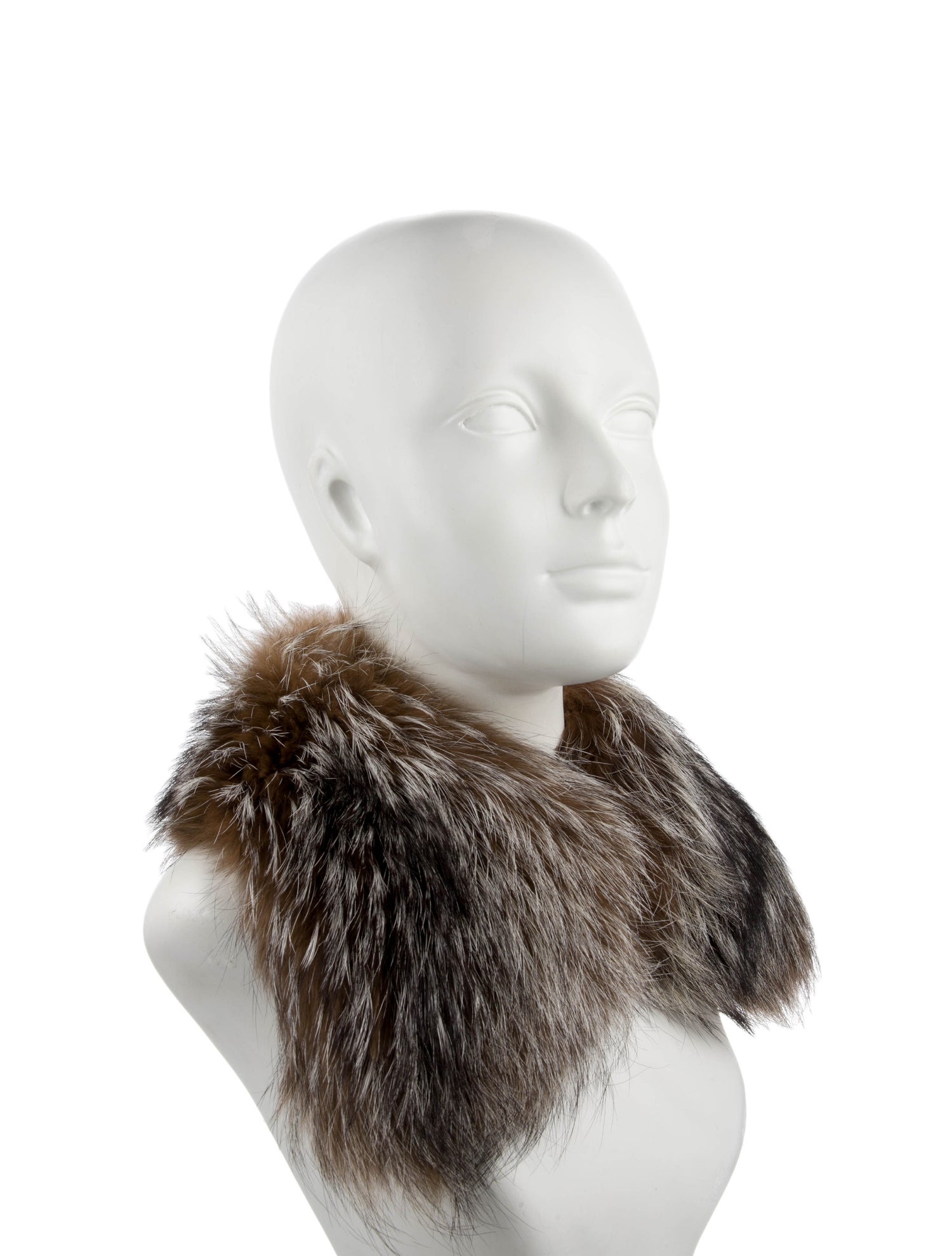 Prada Fur Scarf - Neutrals Scarves and Shawls, Accessories - PRA896259 ...