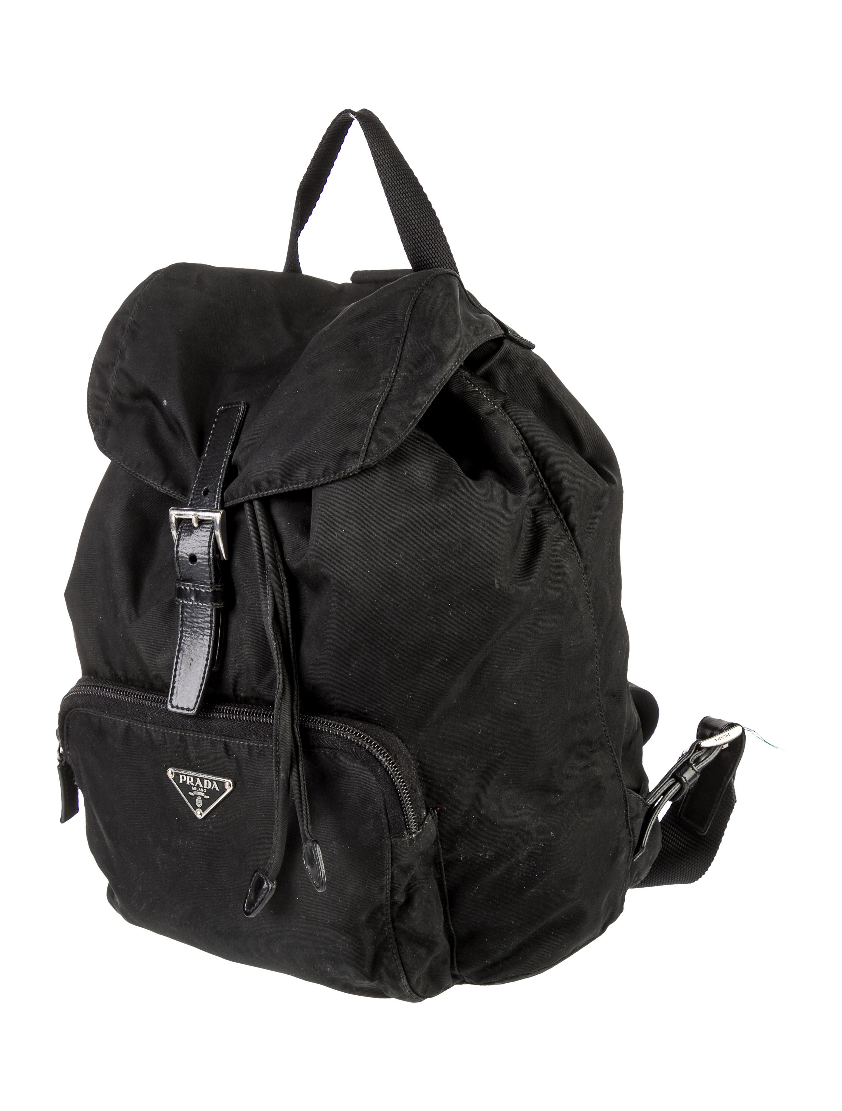 Prada Tessuto Backpack - Black Backpacks, Handbags - PRA896895 | The ...