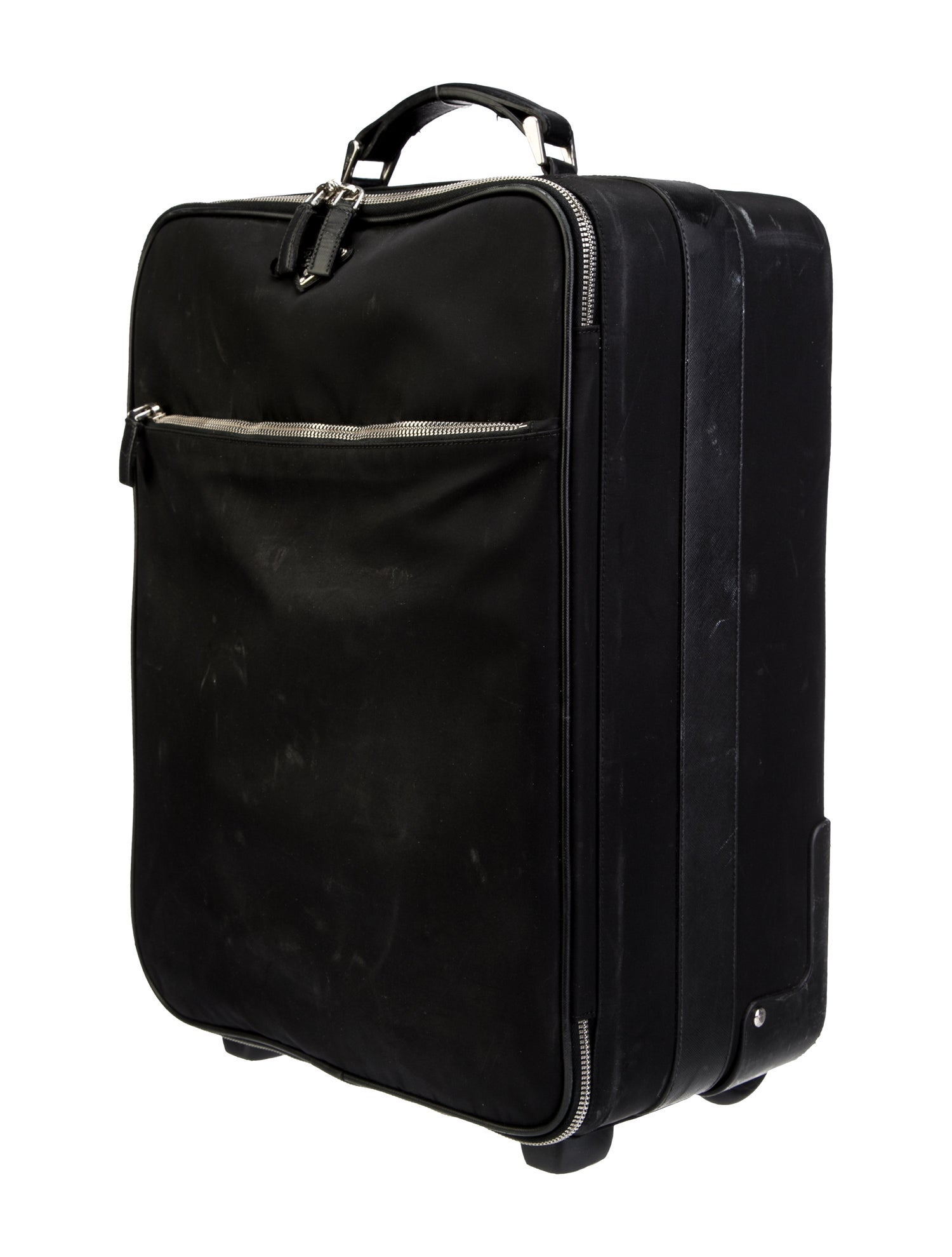 Henri Bendel Coated Canvas Rolling Suitcase - Pink Luggage and Travel ...