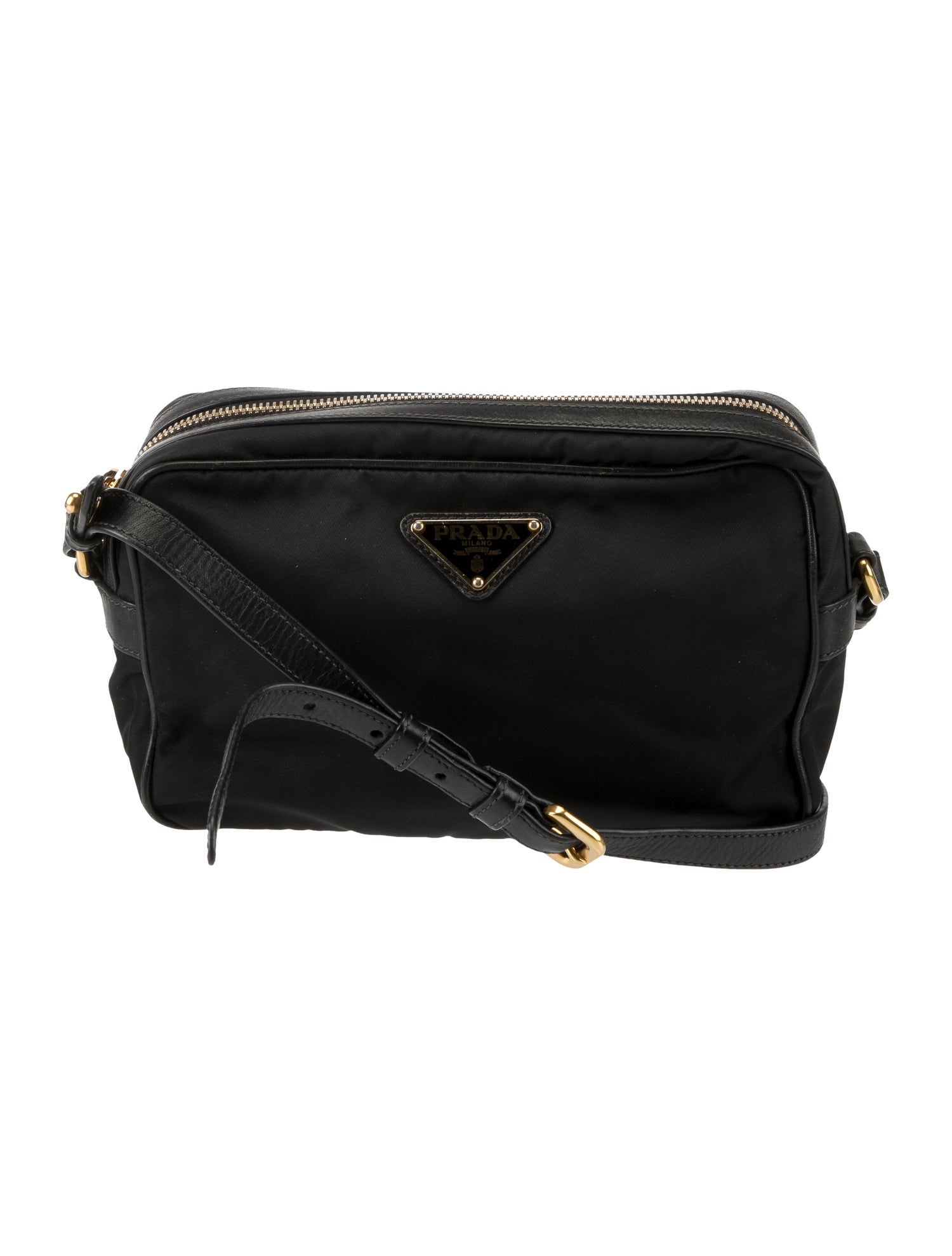 Prada Tessuto Crossbody Bag - Black Crossbody Bags, Handbags ...
