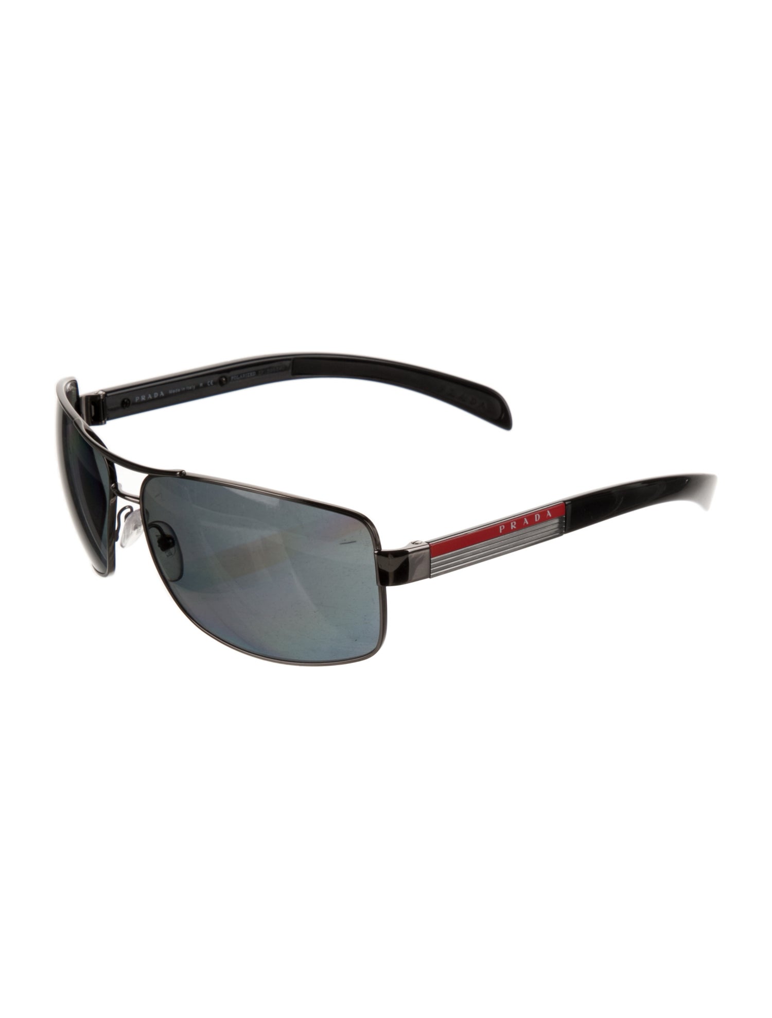 Prada Aviator Tinted Sunglasses - Black Sunglasses, Accessories ...