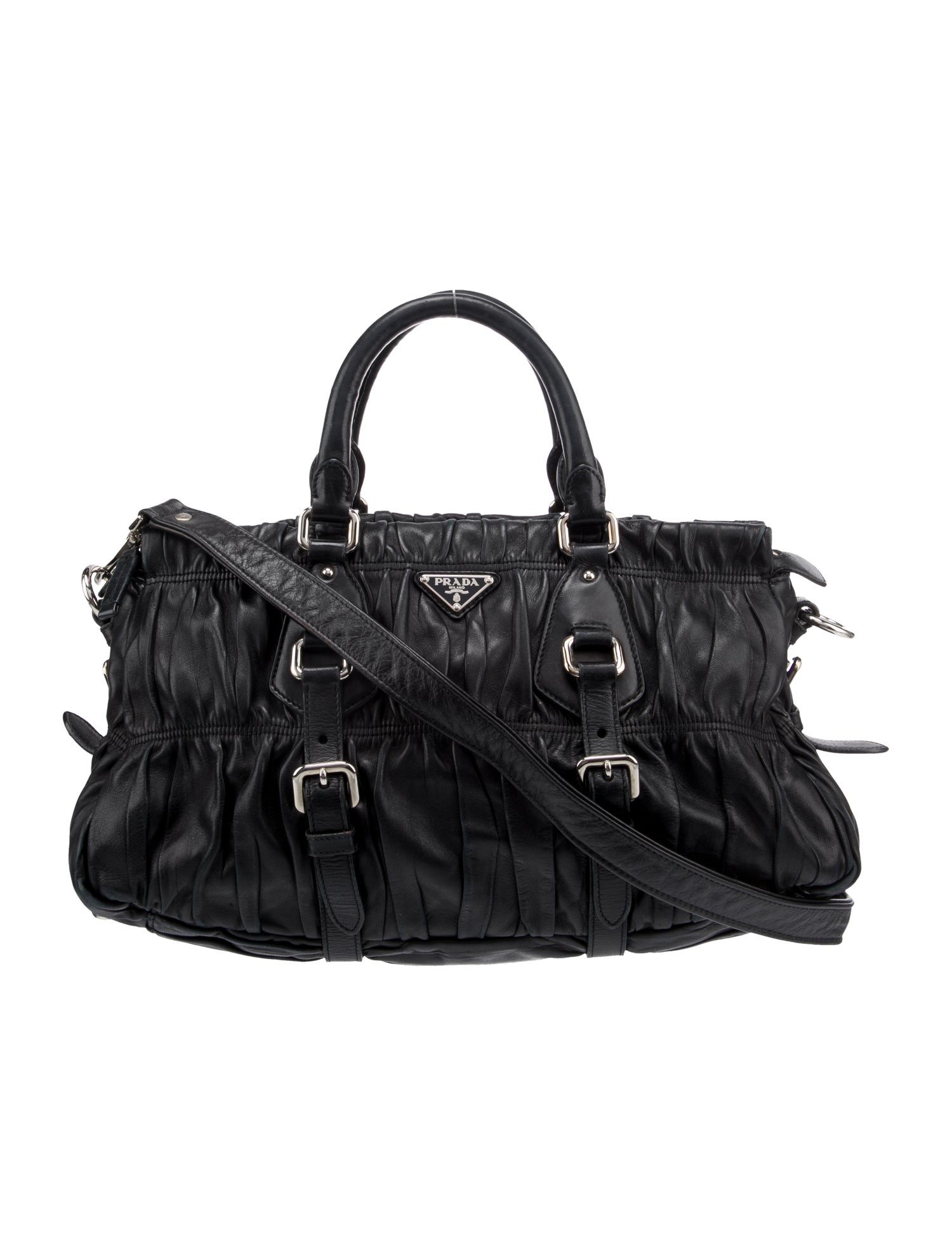 Prada Medium Saffiano Lux Double Zip Galleria Tote - Neutrals Satchels ...