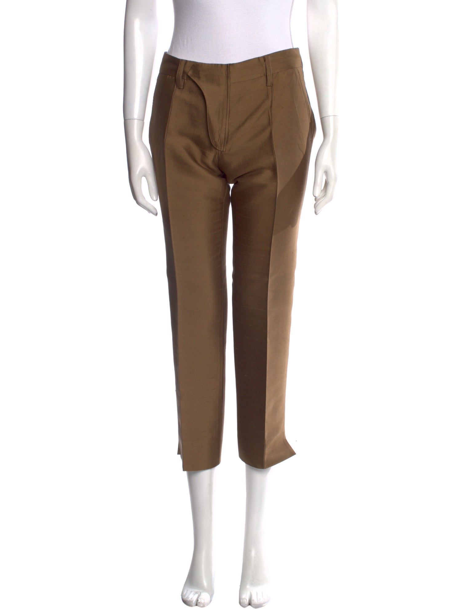Prada Vintage Straight Leg Pants - Neutrals, 8.75" Rise Pants, Clothing ...