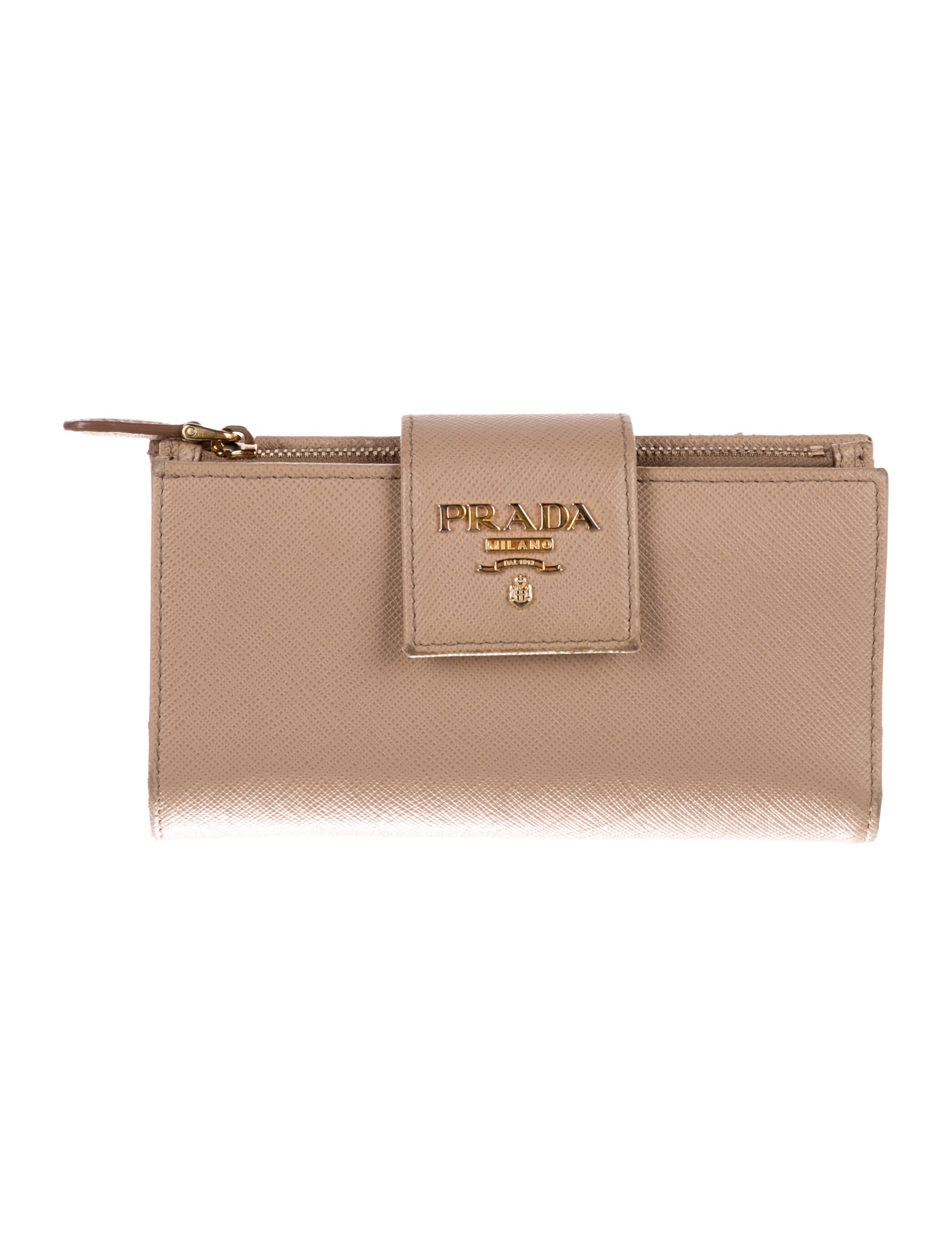Prada Leather Wallet - Neutrals Wallets, Accessories - PRA917580 | The ...