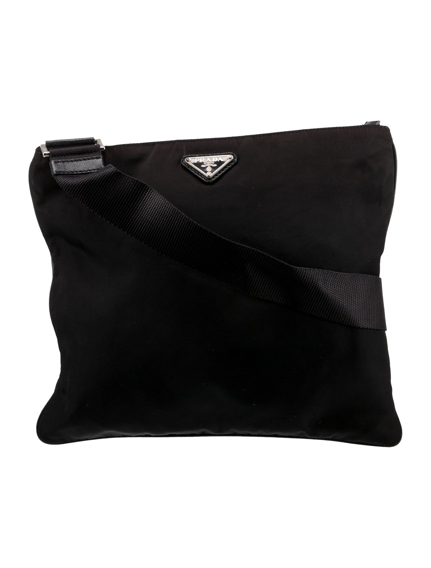 Prada Tessuto Crossbody Bag - Black Crossbody Bags, Handbags ...