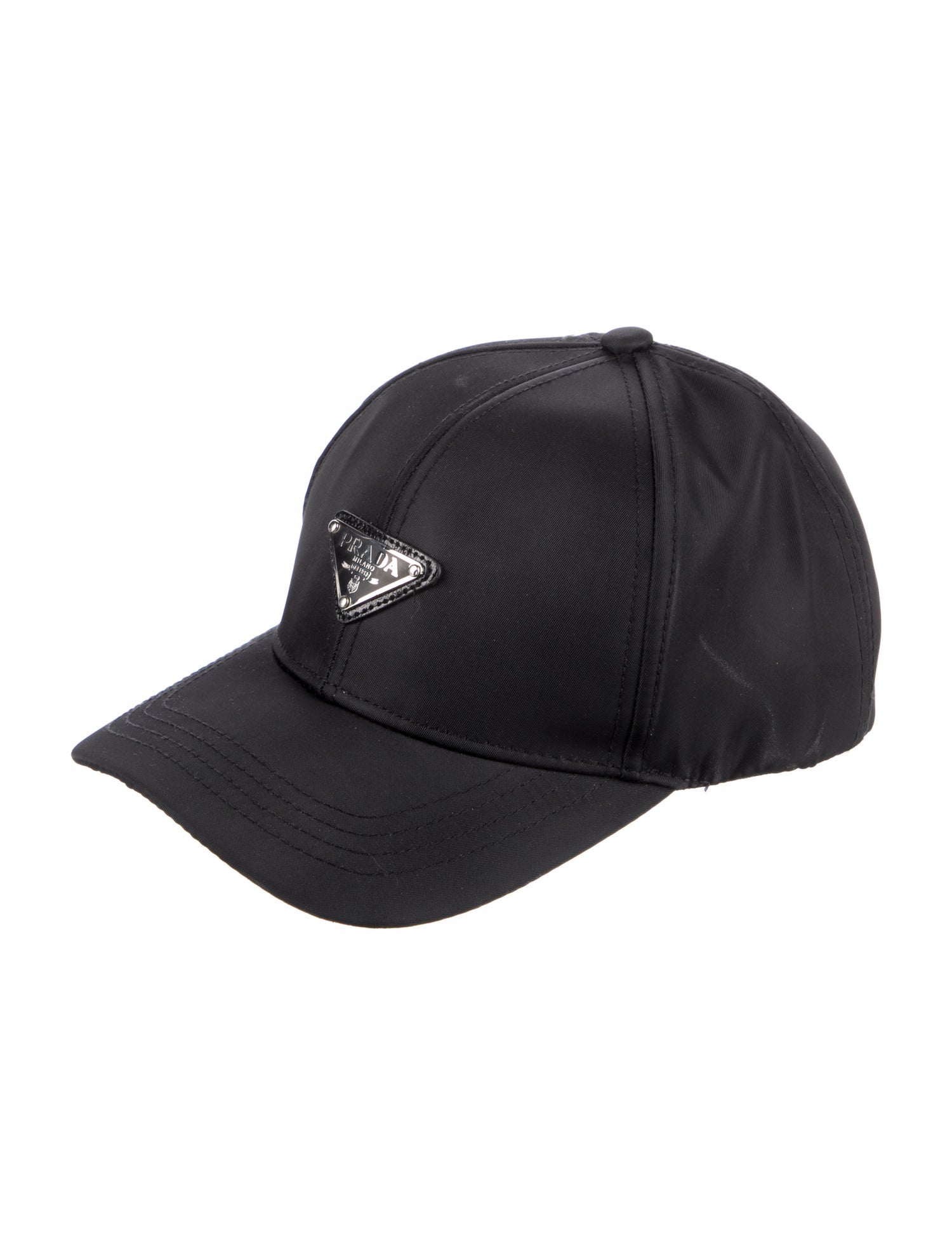 Prada Nylon Baseball Cap - Black Hats, Accessories - PRA924035 | The ...