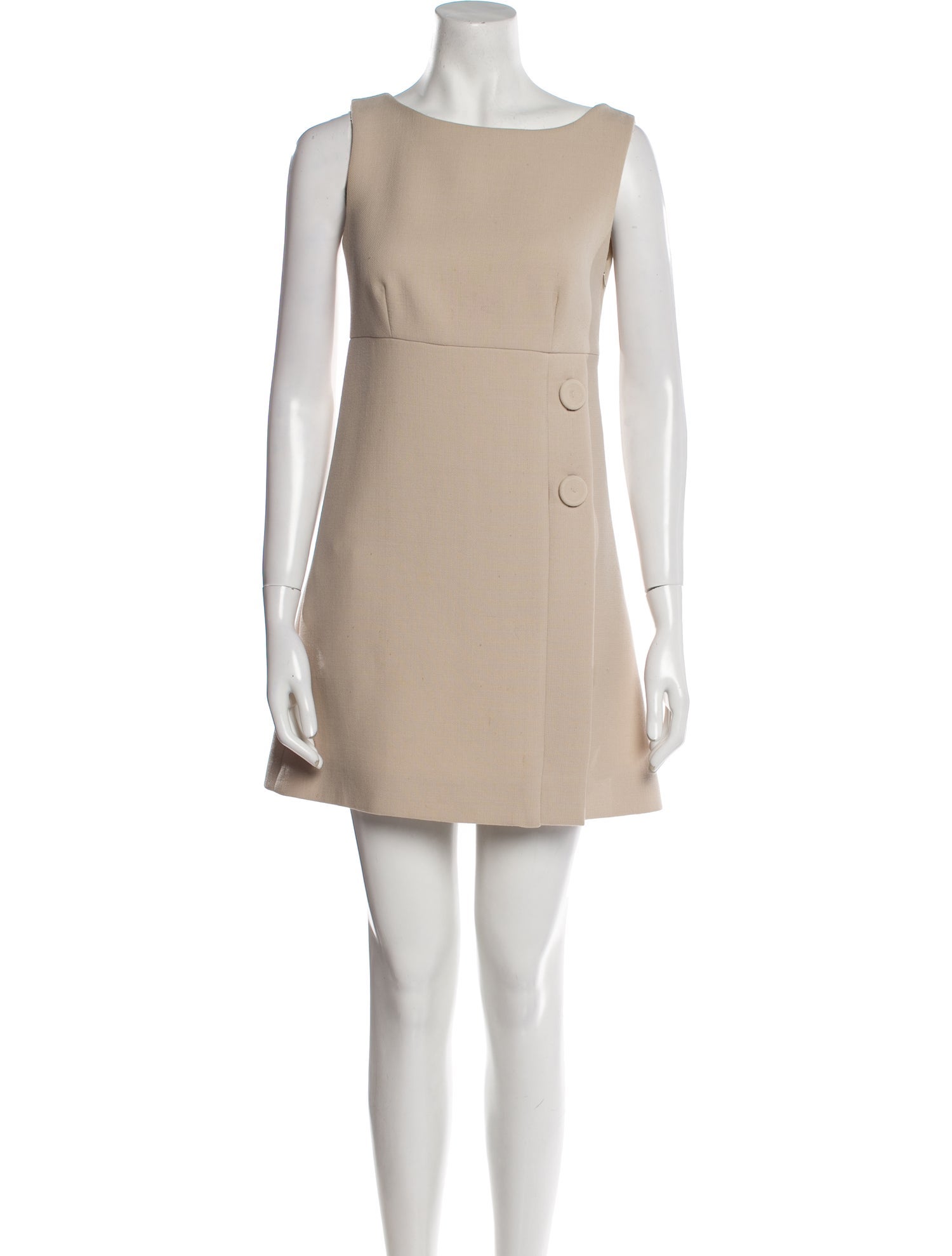 Prada 2012 Mini Dress - Neutrals Dresses, Clothing - PRA925195 | The ...