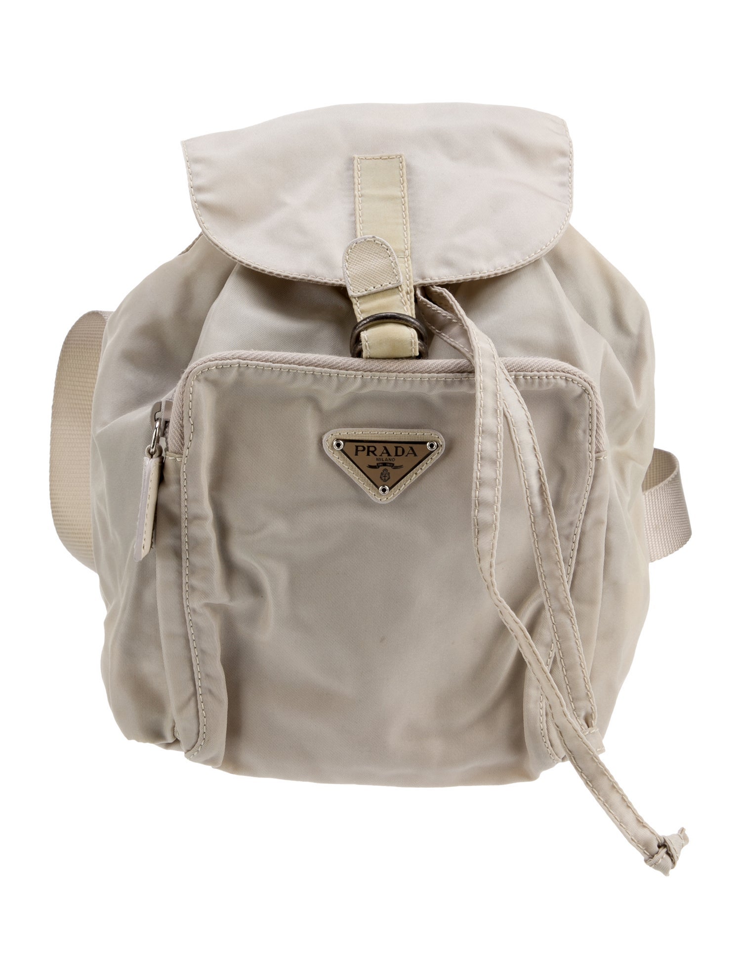 Prada Tessuto Backpack - Neutrals Backpacks, Handbags - PRA931096 | The ...