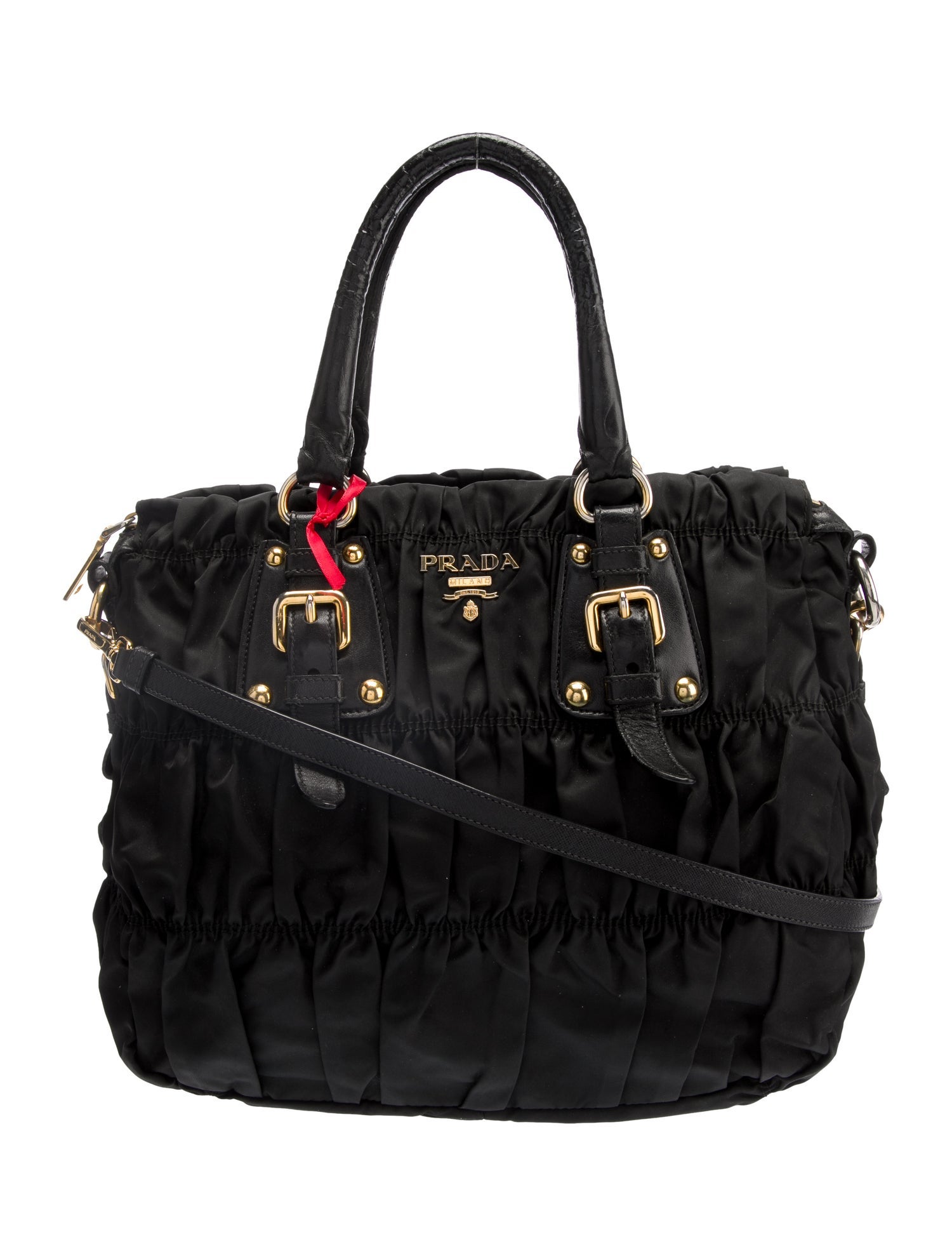 Prada Tessuto Nylon Tote Bag - Black Totes, Handbags - PRA280115 | The ...