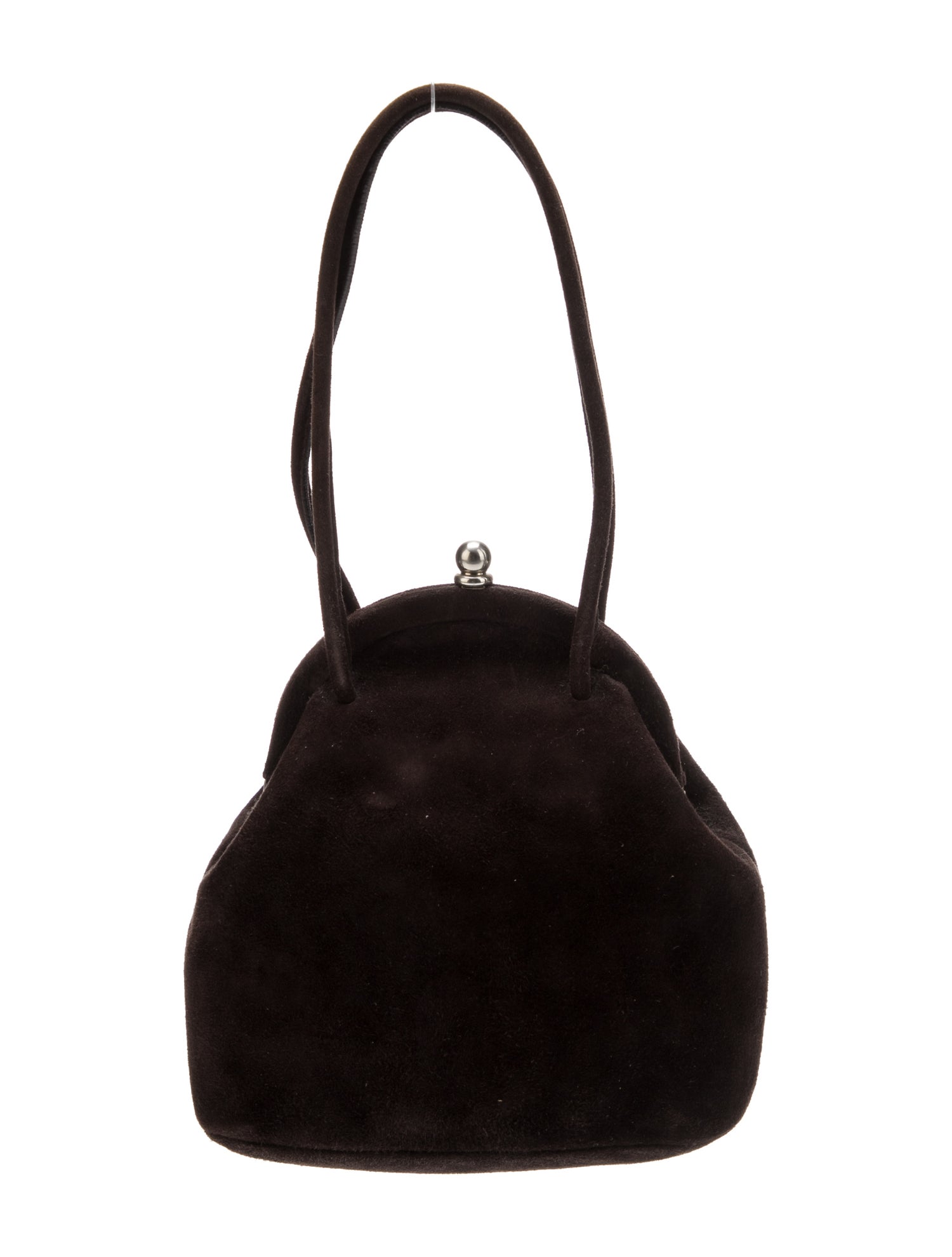 Prada Camoscio Mignon Evening Bag - Brown Mini Bags, Handbags ...