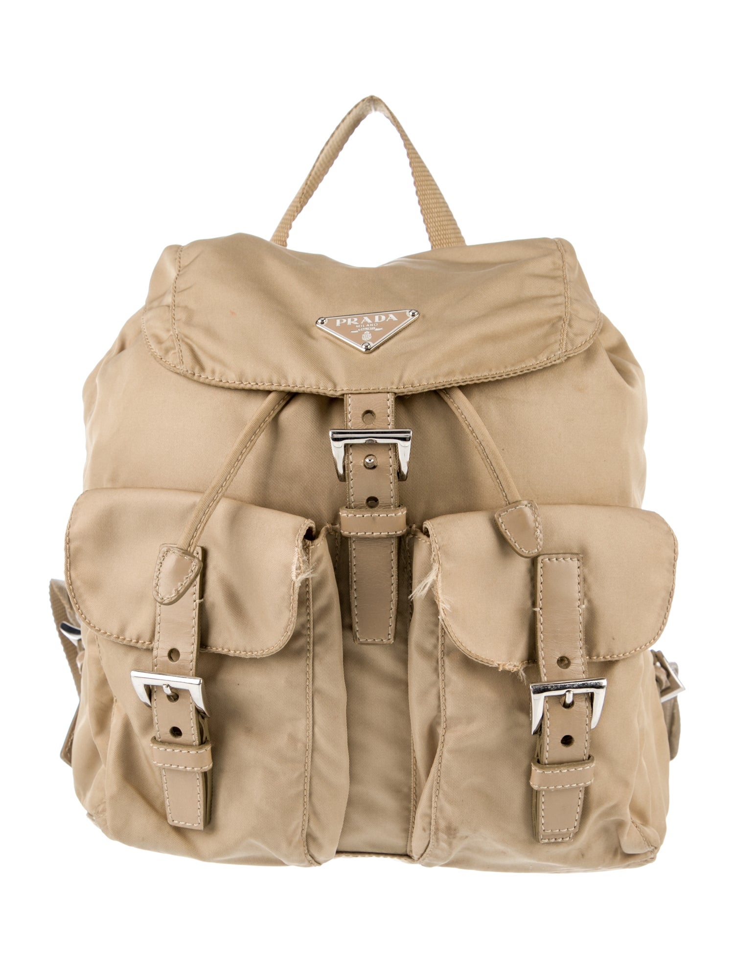 Prada Tessuto Backpack - Burgundy Backpacks, Handbags - PRA931907 | The ...