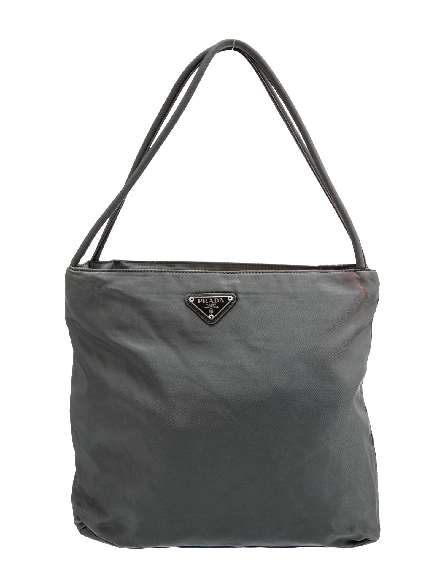 Prada Tessuto Tessuto Nylon Tote Vintage - Grey Totes, Handbags ...