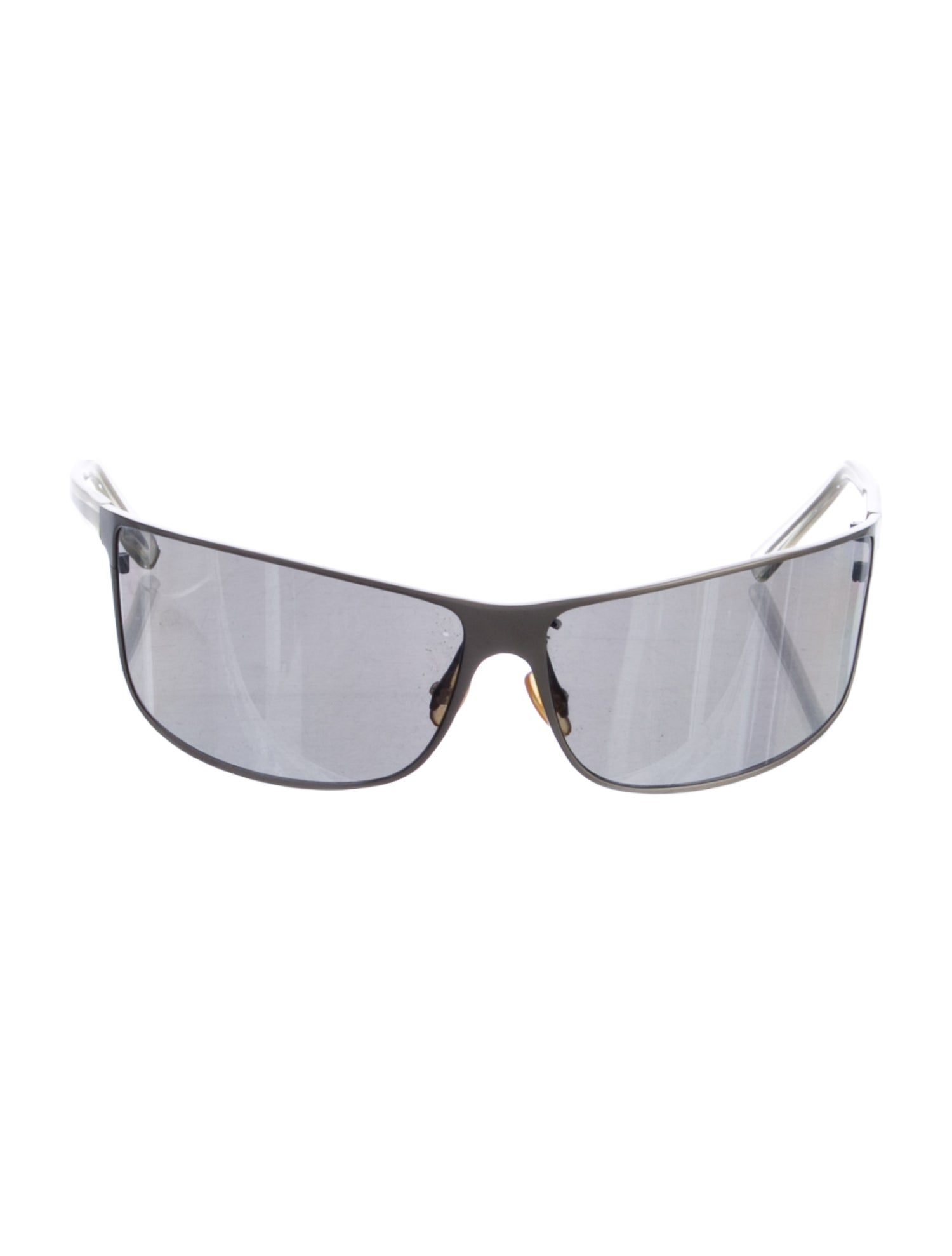 Prada Shield Tinted Sunglasses - Silver Sunglasses, Accessories ...