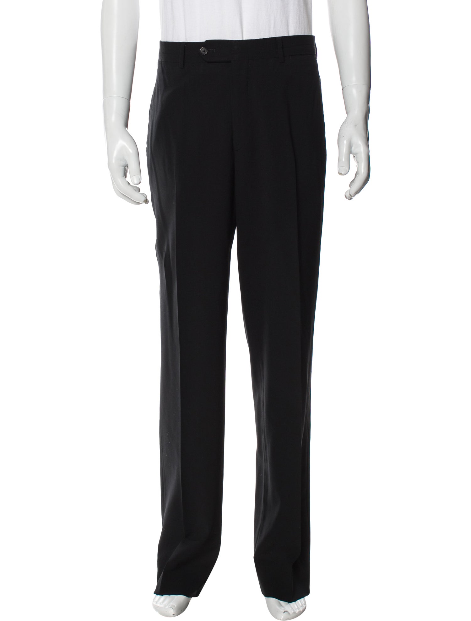 Prada Vintage Dress Pants - Black, 10.75" Rise Pants, Clothing ...