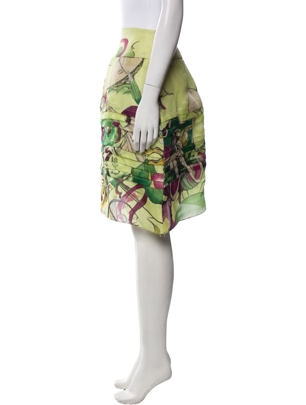 Prada Vintage Knee-Length Skirt - Green Skirts, Clothing - PRA961287 ...